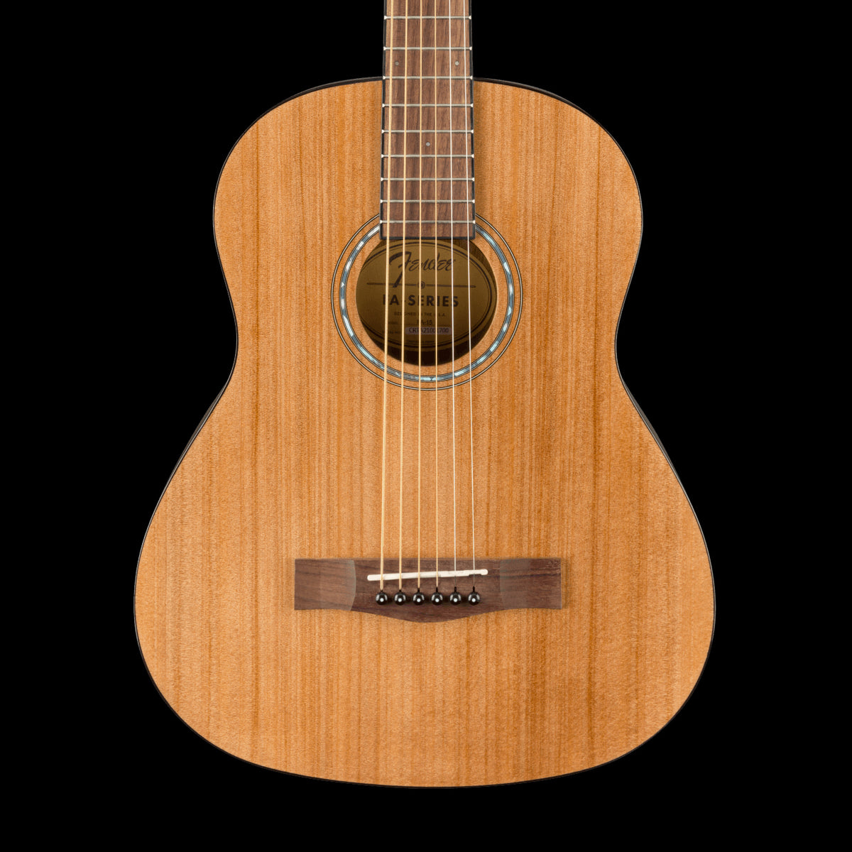 Fender FA-15 3/4 Scale Steel String Acoustic Guitar Natural With Gig B ...