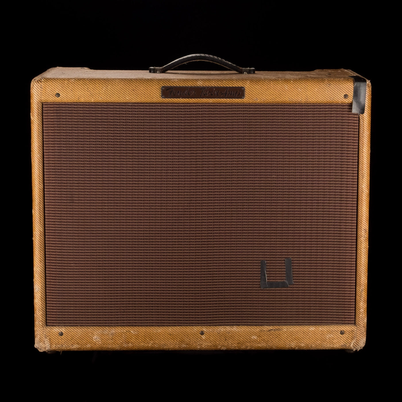 Vintage 1955 Fender Twin Amp Tweed Guitar Amp Combo - Ry Cooder Collec ...
