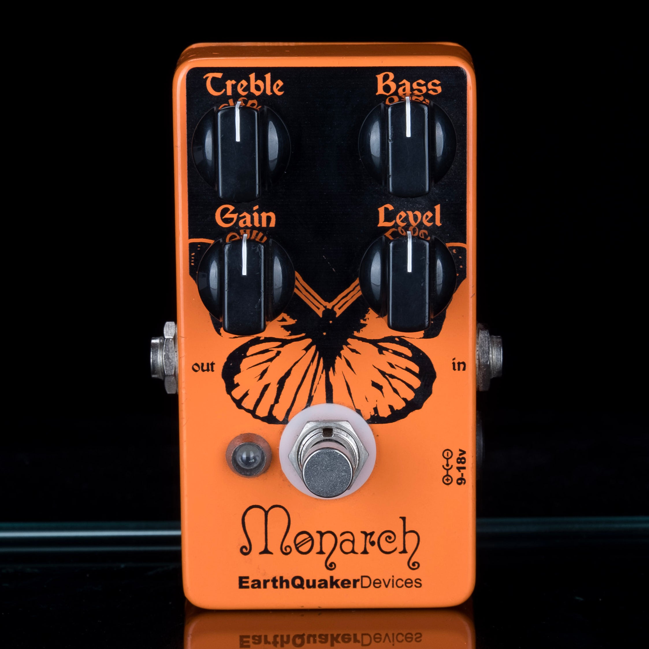 Used EarthQuaker Devices Monarch Overdrive Pedal With Box — Truetone Music