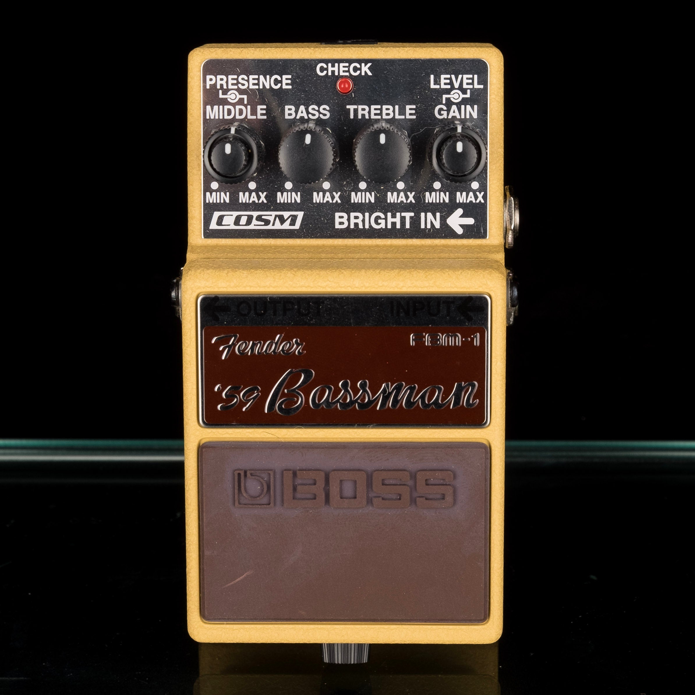 Used Boss FBM-1 Fender '59 Bassman Pedal With Box — Truetone Music
