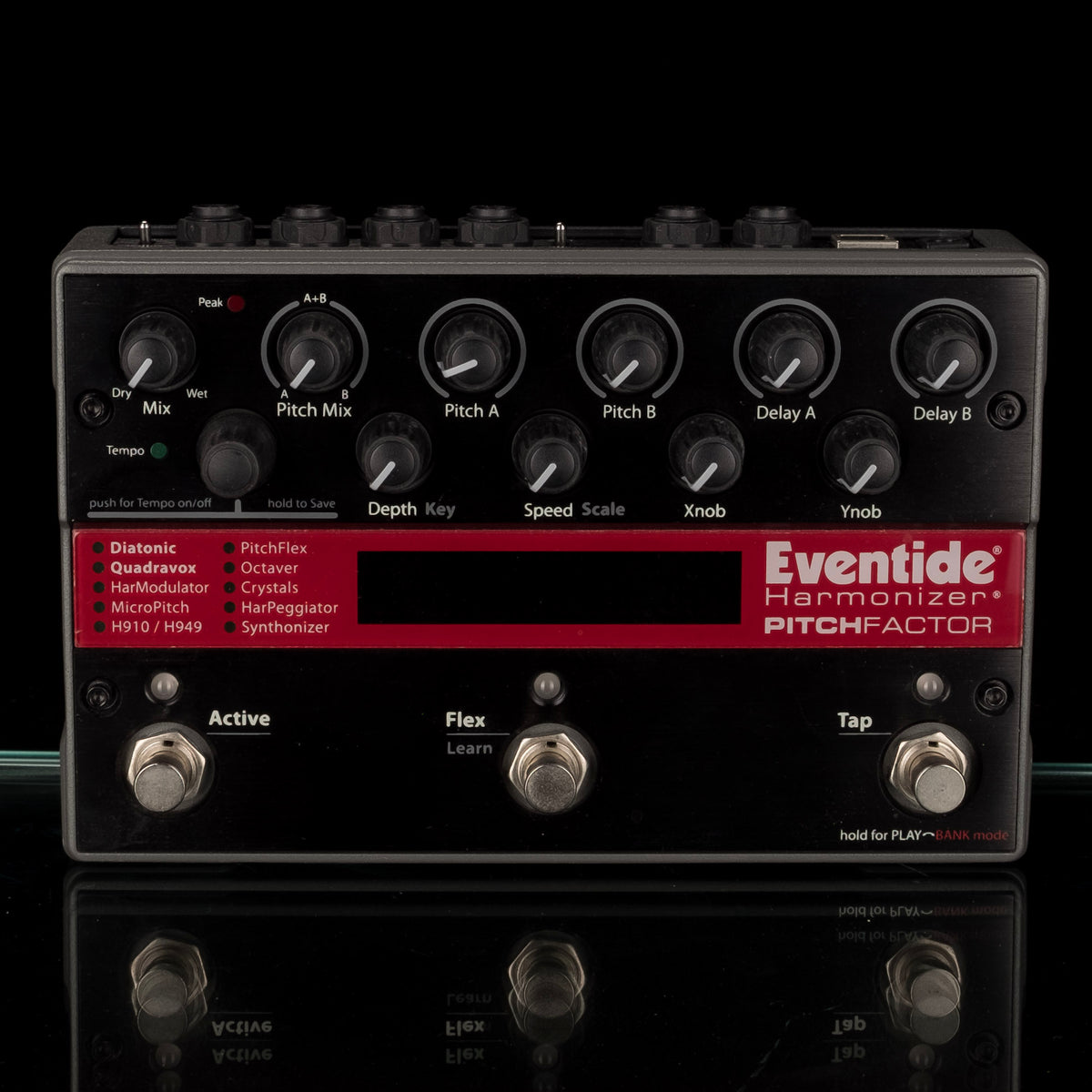 Used Eventide PitchFactor Harmonizer Pedal with Power Supply — Truetone ...