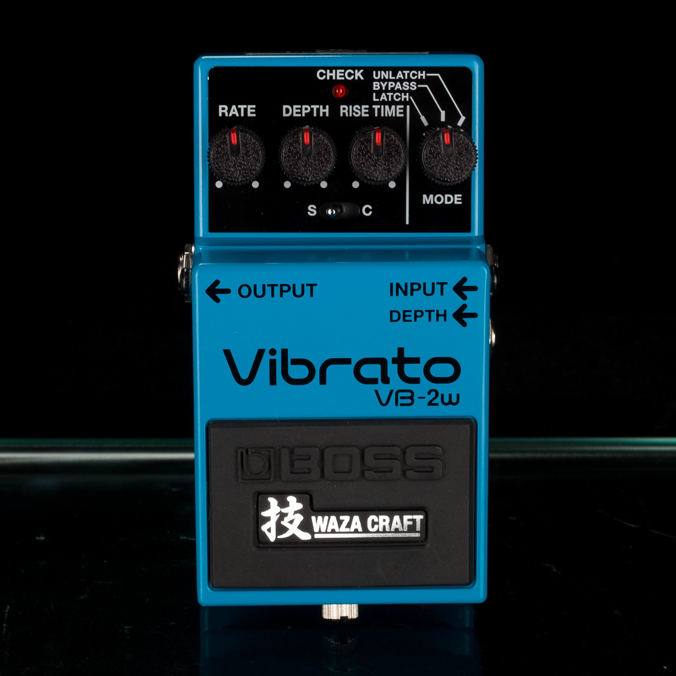 Used Boss VB-2W Waza Craft Vibrato Pedal with Box — Truetone Music