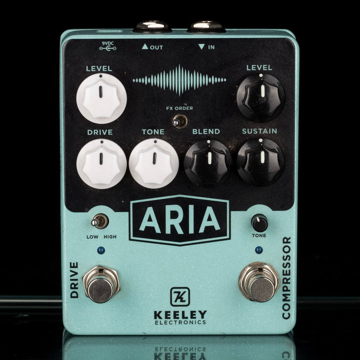 Used Keeley Electronics Aria Compressor Overdrive Pedal Serial # 00028 ...