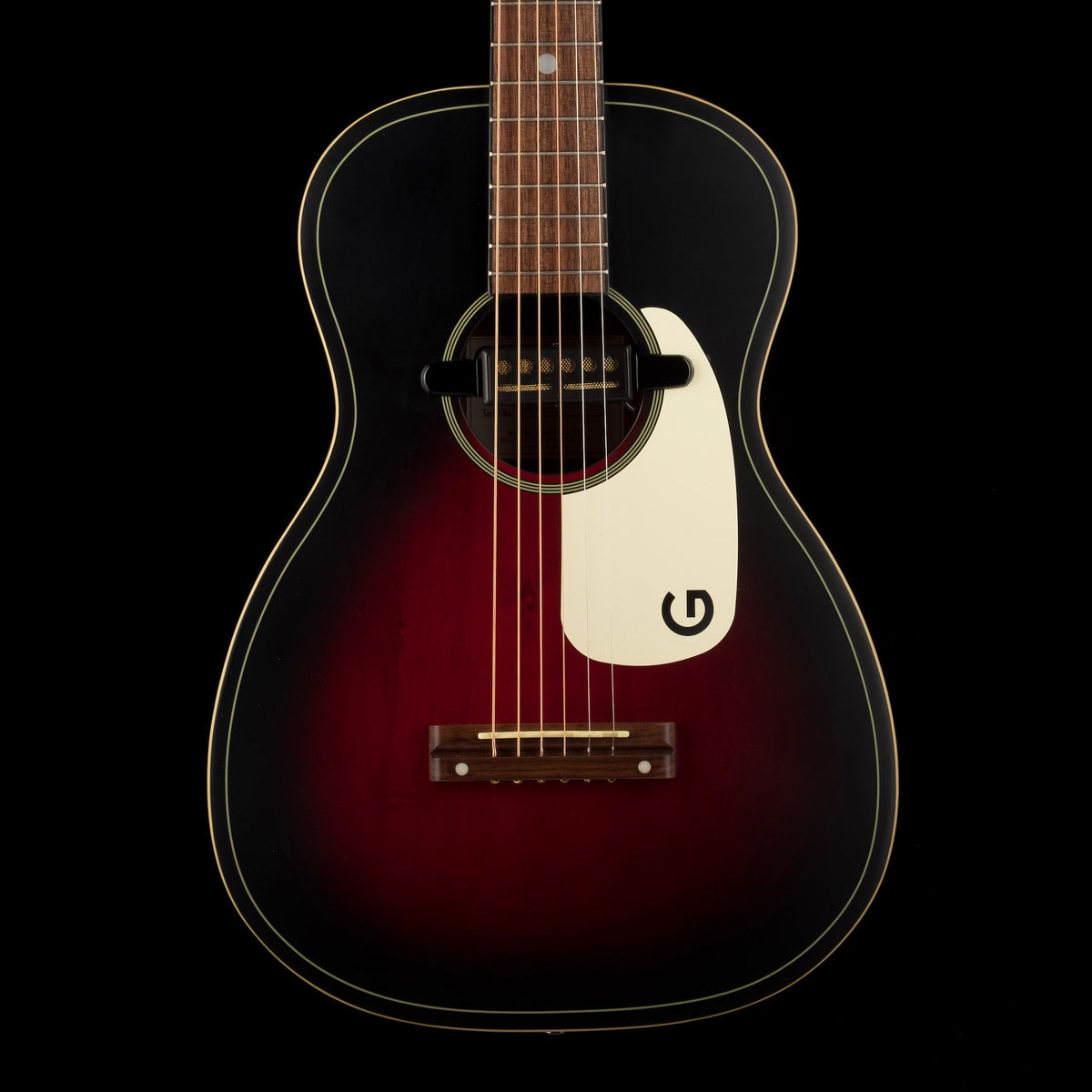 Used Gretsch G9500 Jim Dandy Flat Acoustic 2-Color Sunburst With Gold ...
