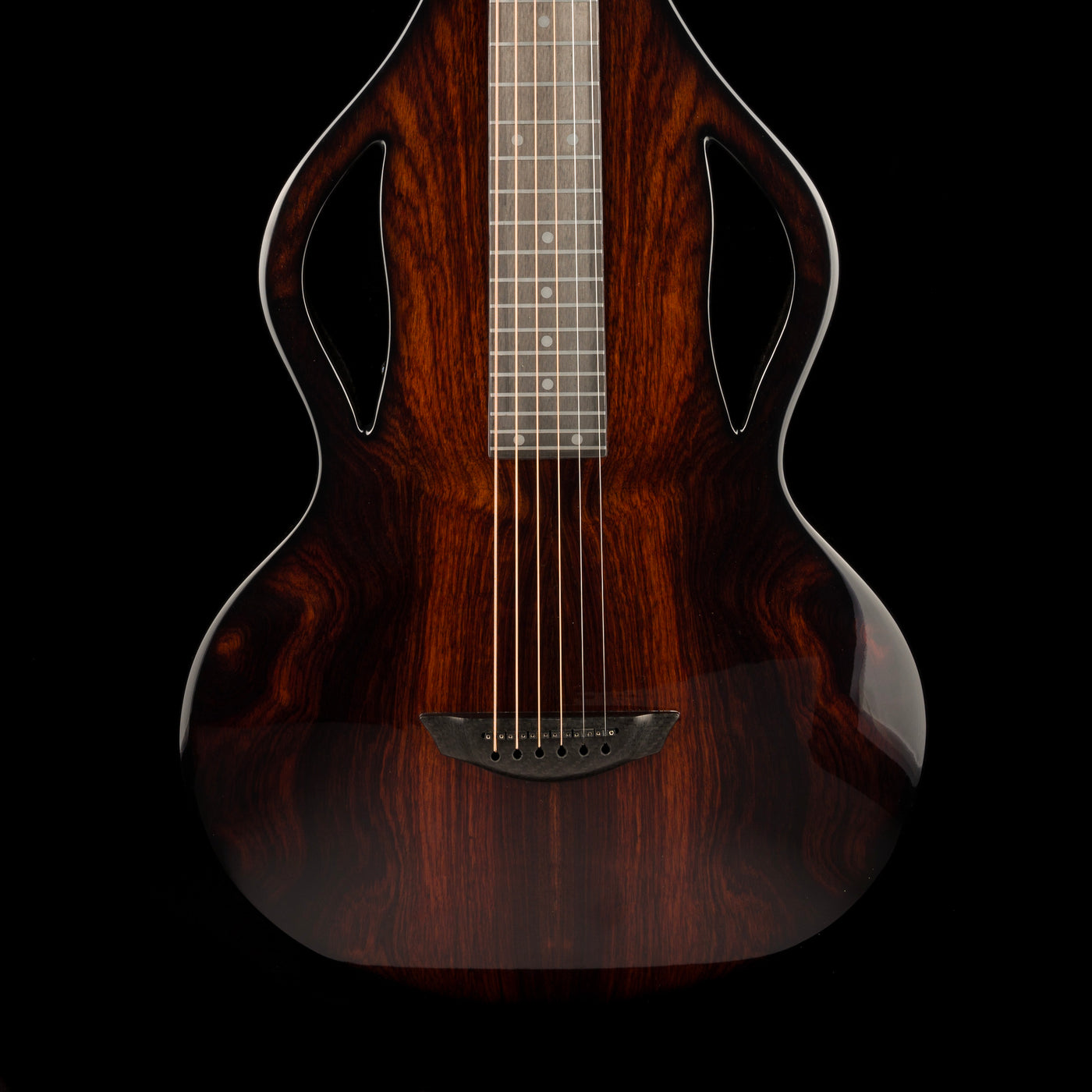 Used Emerald Guitars Solace Weissenborn Style Acoustic Lap Steel Slide ...