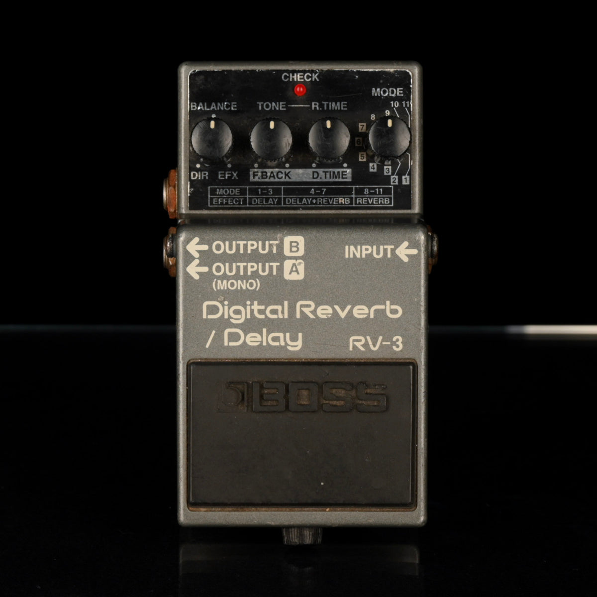 Used Boss RV-3 Digital Reverb/Delay Guitar Pedal — Truetone Music
