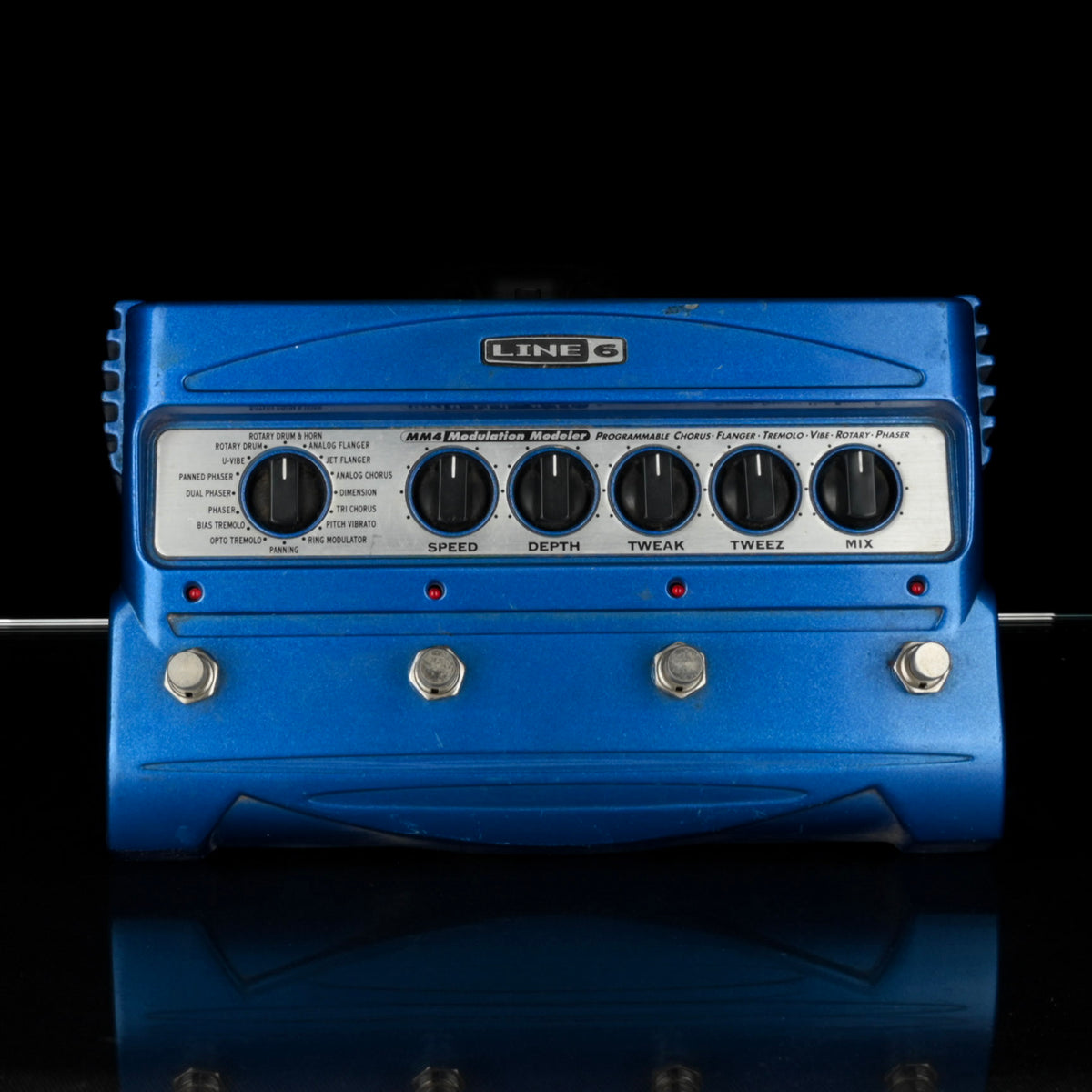Used Line 6 MM4 Modulation Guitar Effect Pedal — Truetone Music