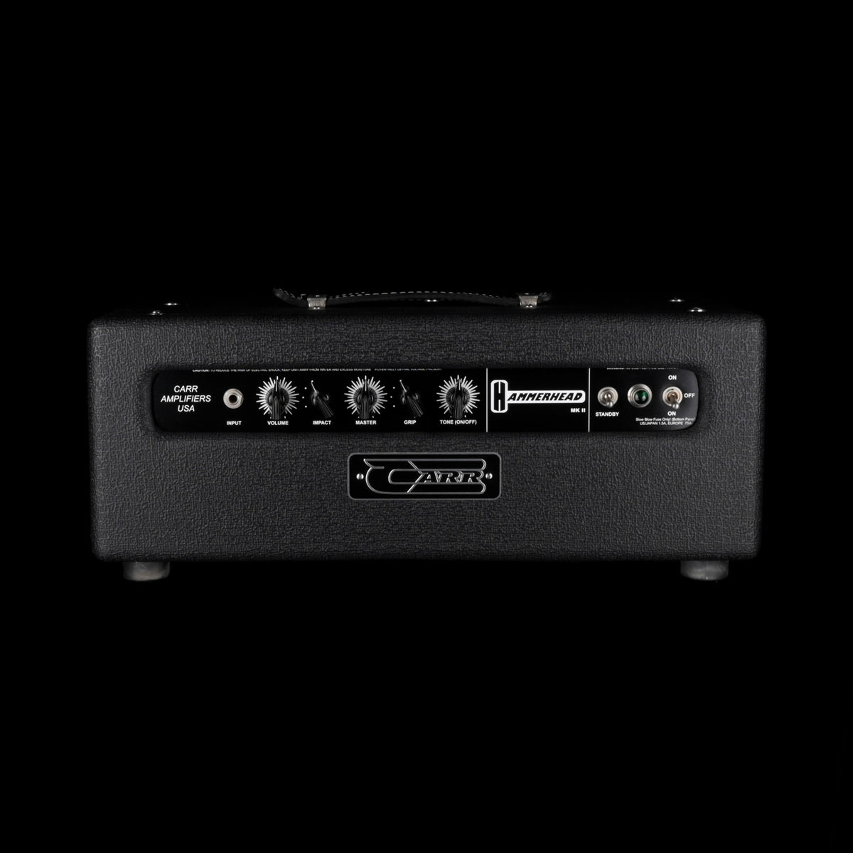 Pre Owned Carr Hammerhead MK II Guitar Amp Head Black — Truetone Music