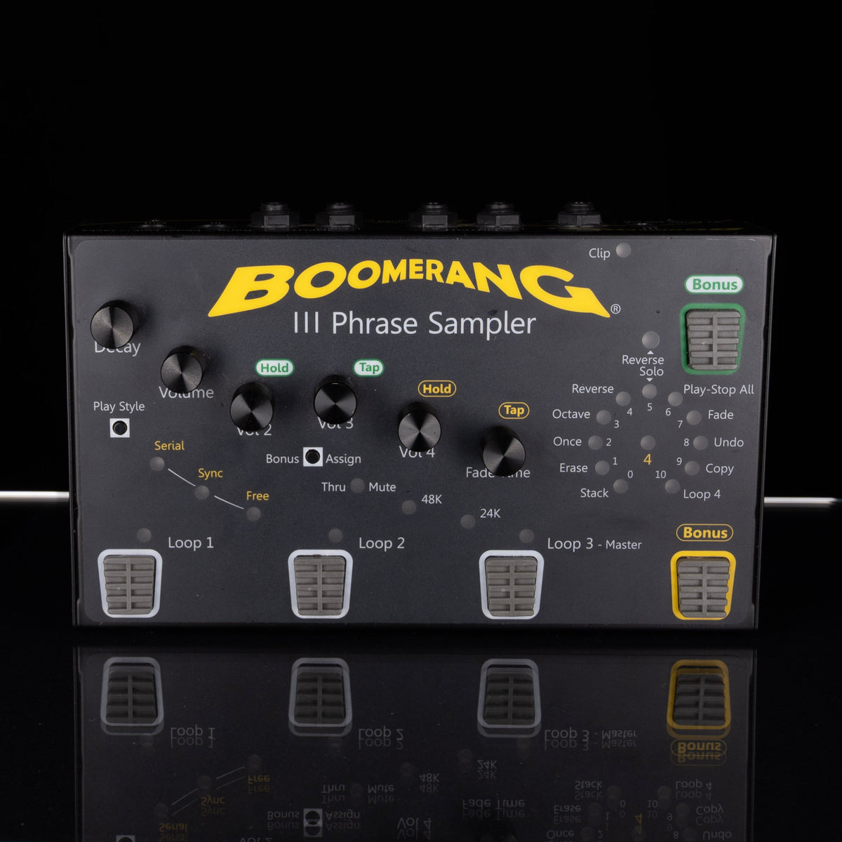 Used Boomerang Phase III Sampler Pedal With Side Car Controller ...