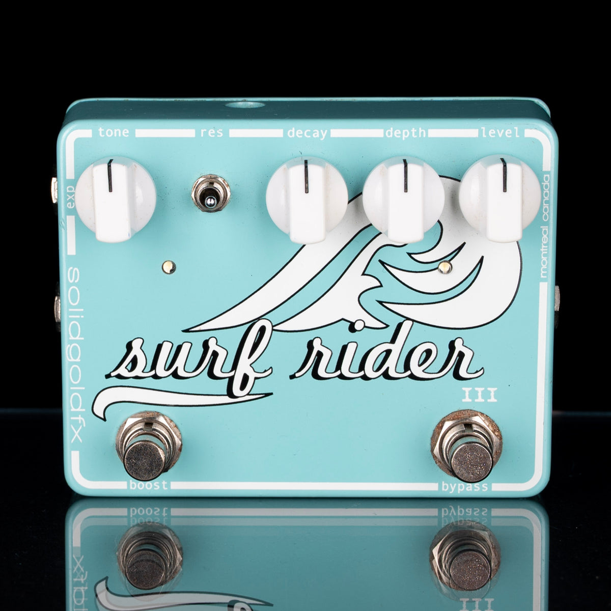 Used SolidGoldFX Surf Rider III Reverb Pedal — Truetone Music