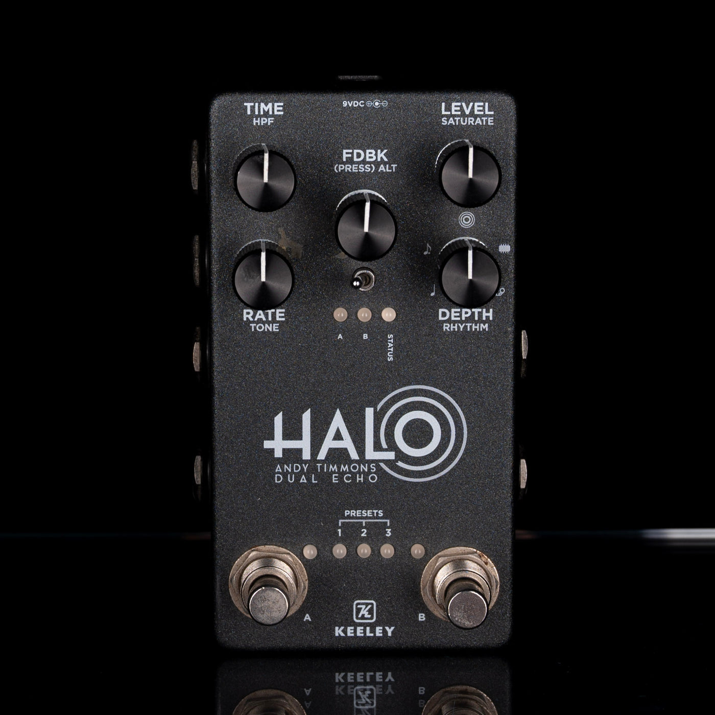 Used Keeley Halo Andy Timmons Dual Echo Delay Guitar Effect Pedal With ...