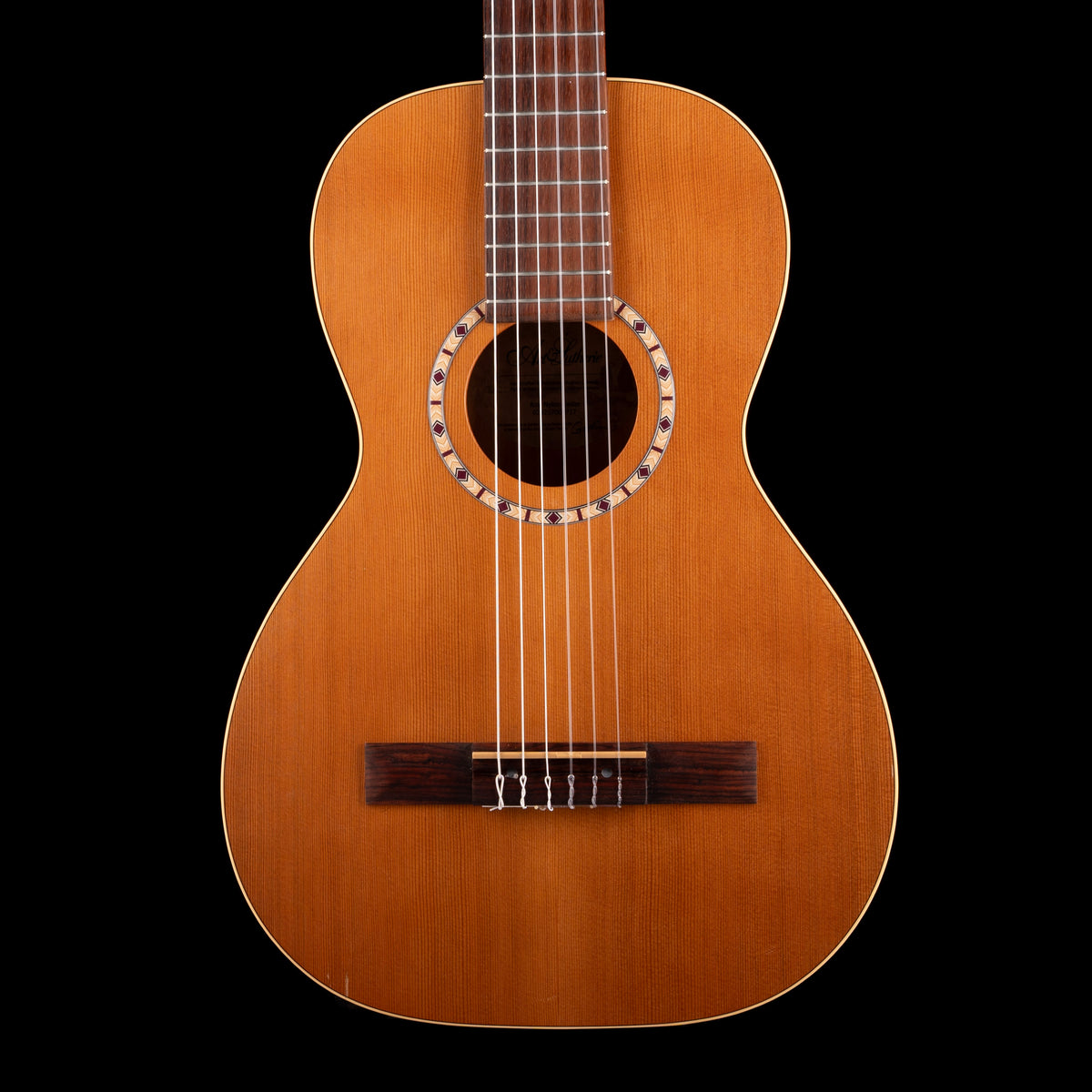 Pre Owned Art and Lutherie AMI Nylon String Parlor Guitar Natural With ...