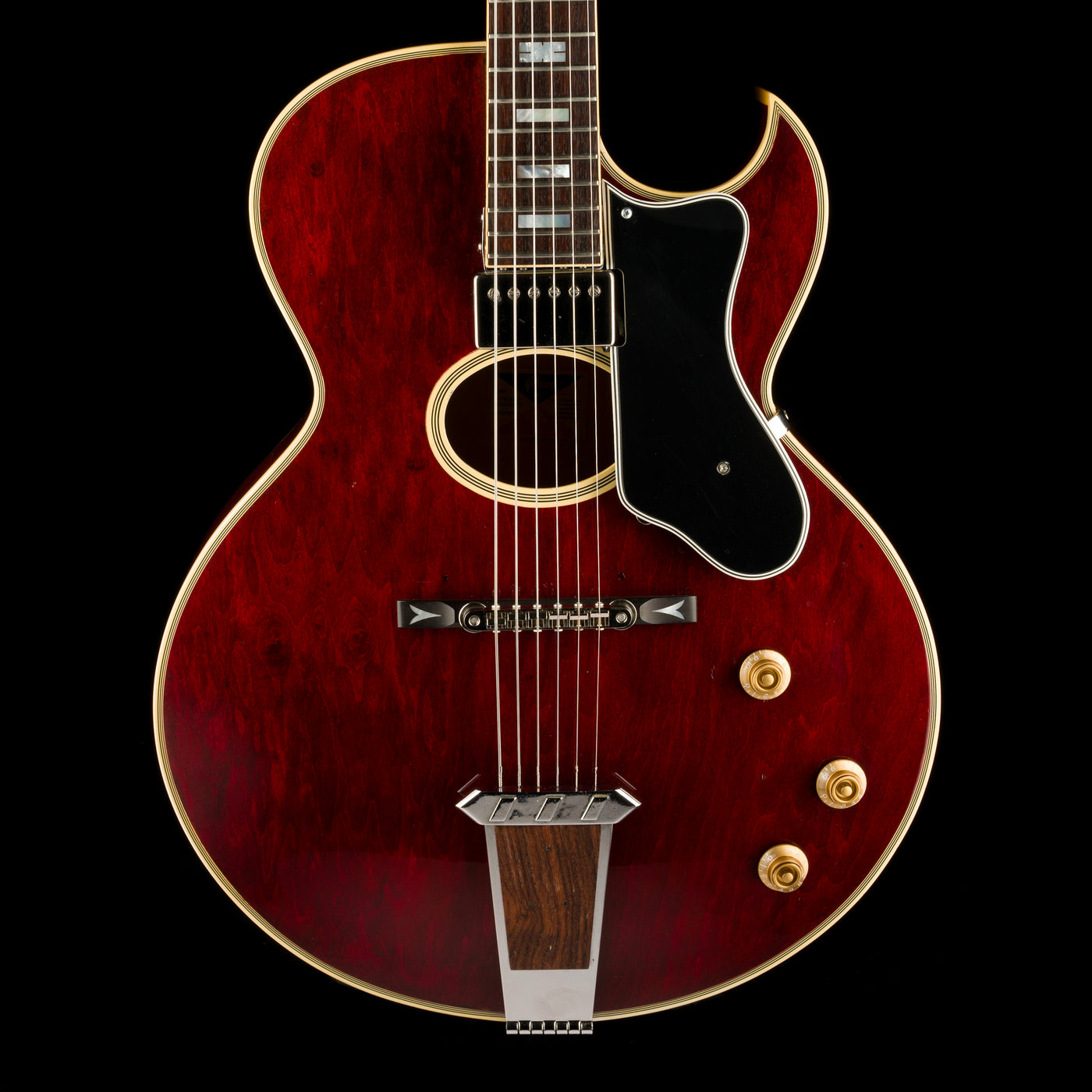 Vintage 1976 Gibson Howard Roberts Custom Burgundy with OHSC — Truetone ...