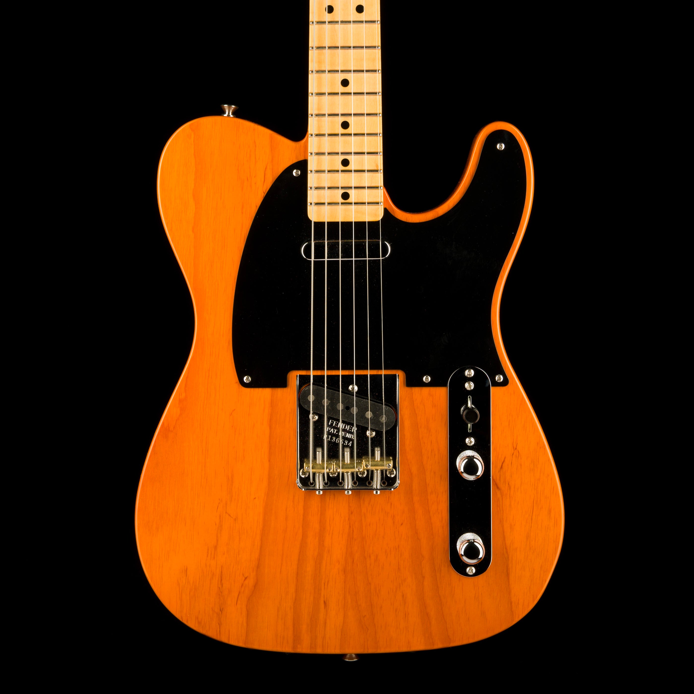 Fender Custom Shop 1952 Telecaster NOS Sunset Orange Transparent ...