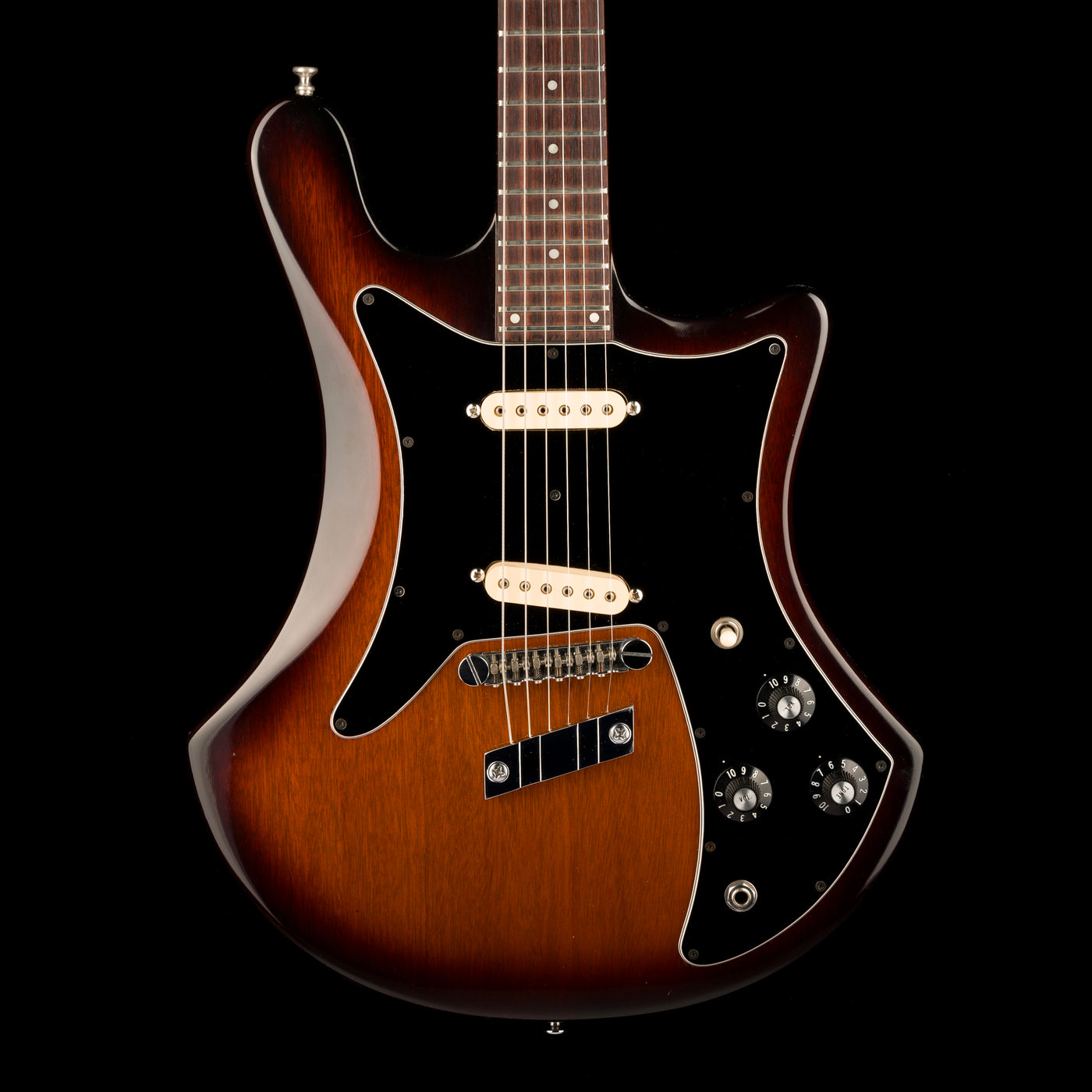 Vintage Guild S60-D Electric Guitar Sunburst With Hard Case — Truetone ...