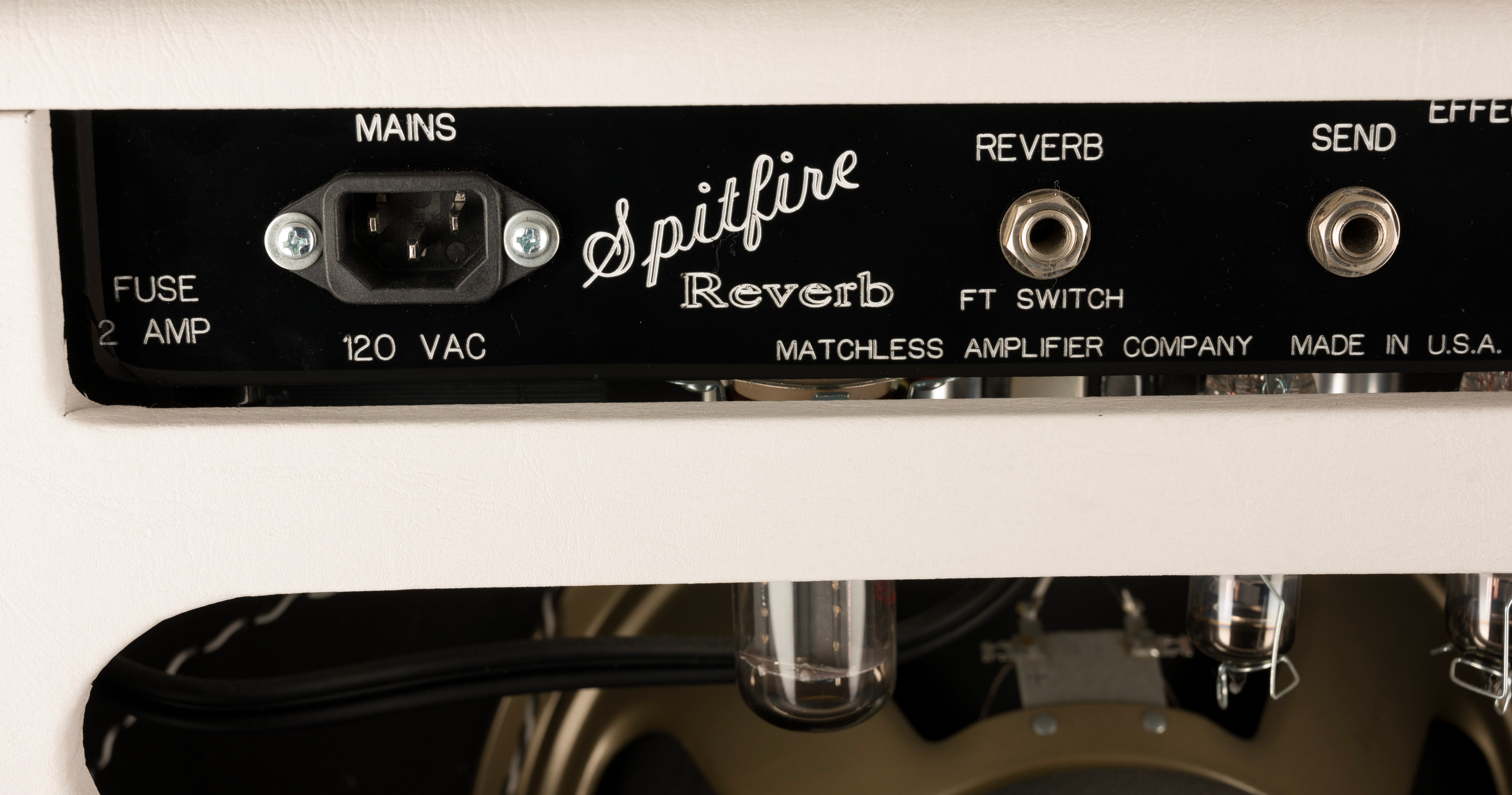 Pre Owned Matchless Spitfire 15 Reverb Guitar Amp Combo — Truetone Music