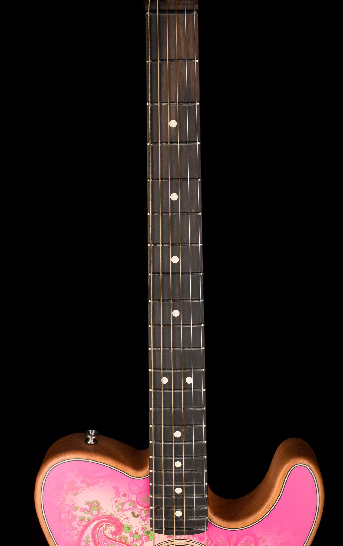 Used Fender Limited Edition American Acoustasonic Telecaster Pink Pais ...