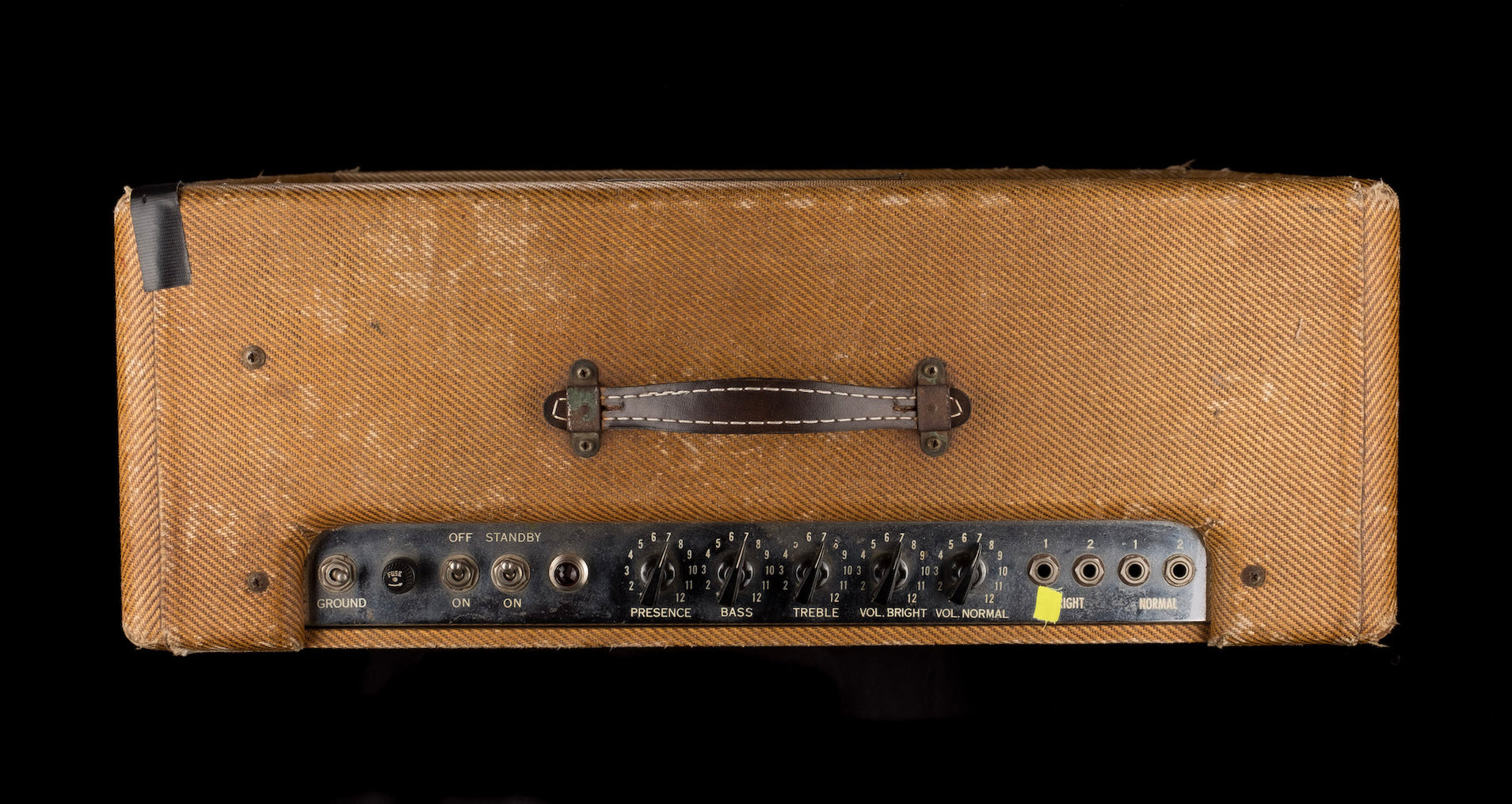 Vintage 1955 Fender Twin Amp Tweed Guitar Amp Combo - Ry Cooder Collec ...