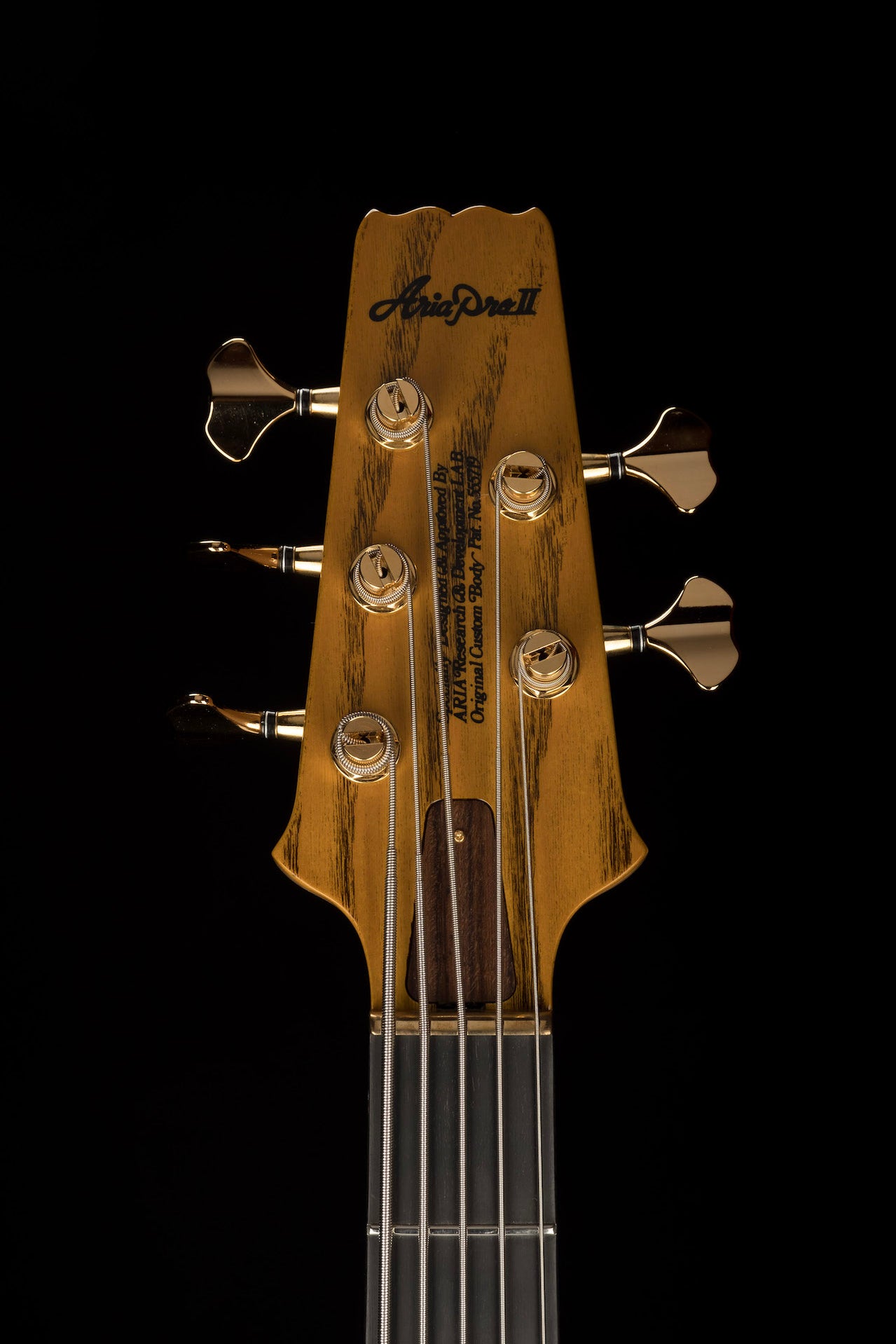 Aria Pro II SB-1000B Reissue 5-String Electric Bass Guitar Made in Jap ...