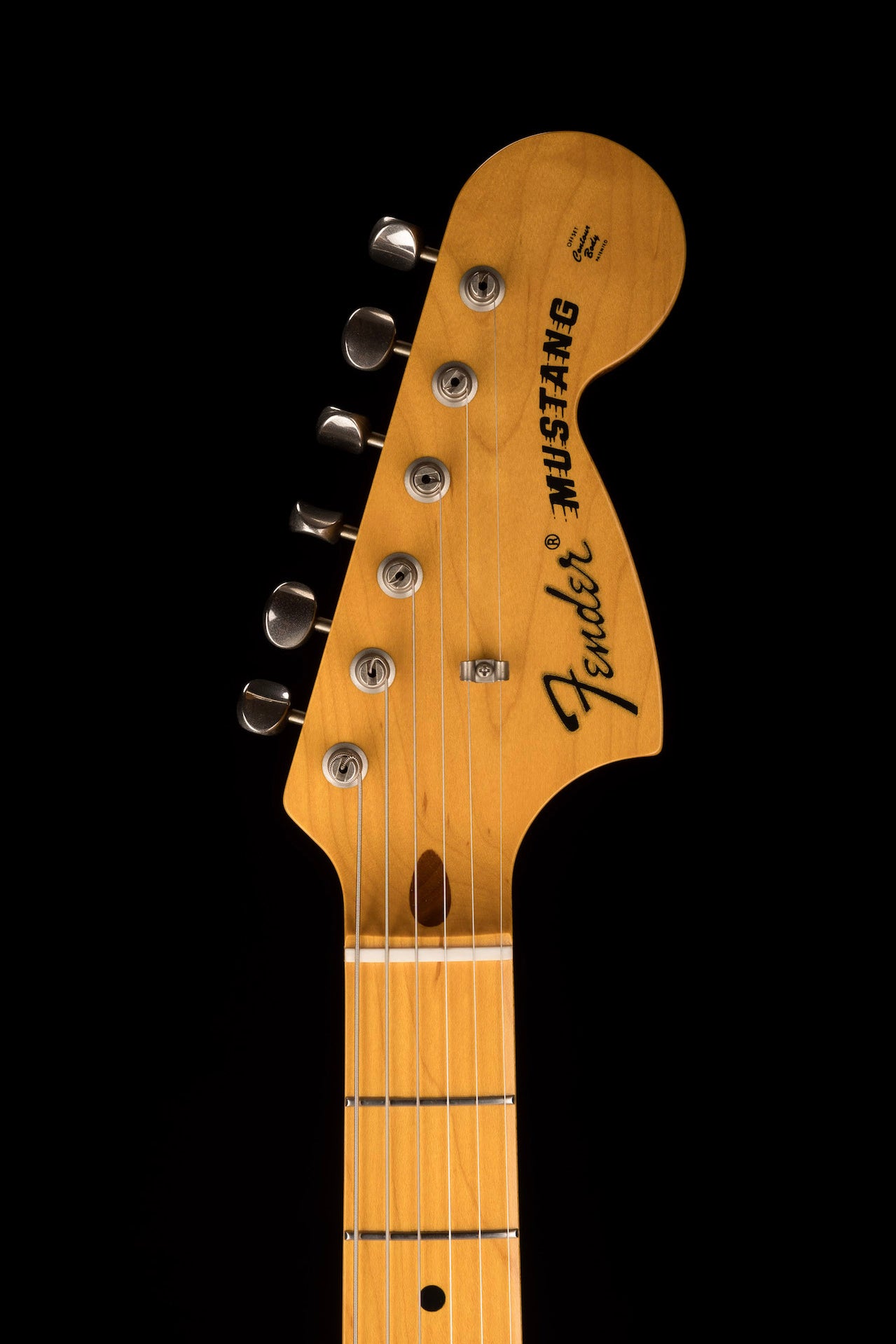 Used Fender Made in Japan MG77 Mustang Natural Ash Electric Guitar — Truetone Music