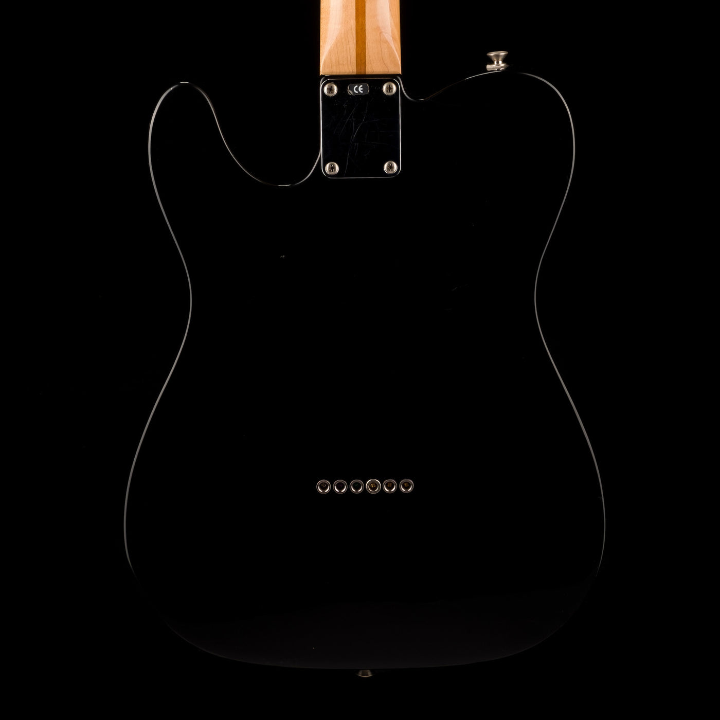Used Fender Standard Tele Maple Neck Black — Truetone Music