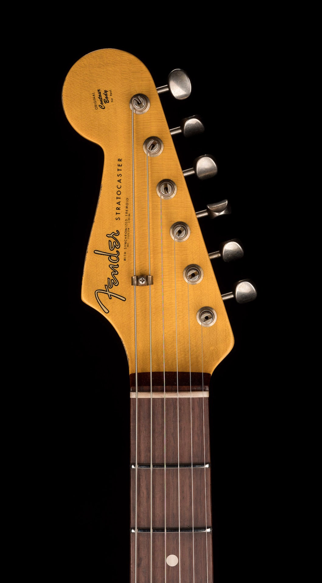 Fender Custom Shop 1962 Stratocaster Reverse Headstock Relic Charcoal ...