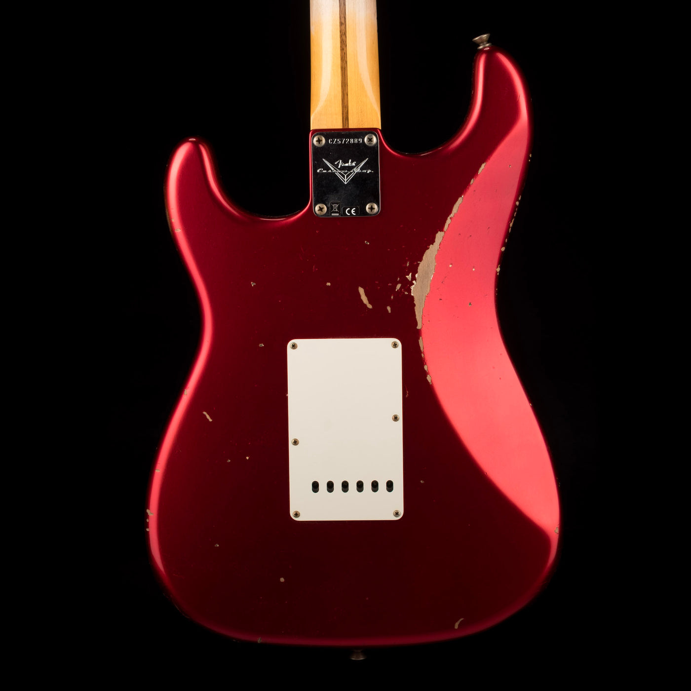 Fender Custom Shop 1957 Stratocaster Reverse Headstock Relic Candy App ...