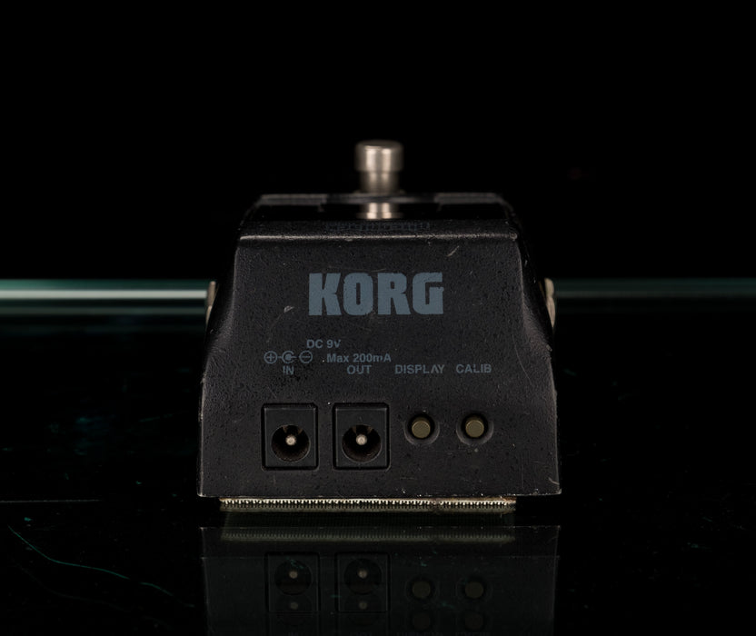 Used Korg Pitch Black PB-01 Stage Tuner Pedal — Truetone Music