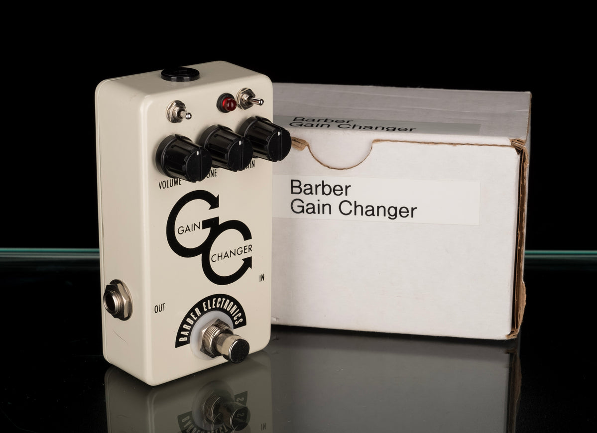 Used Barber Gain Changer Distortion Pedal With Box — Truetone Music