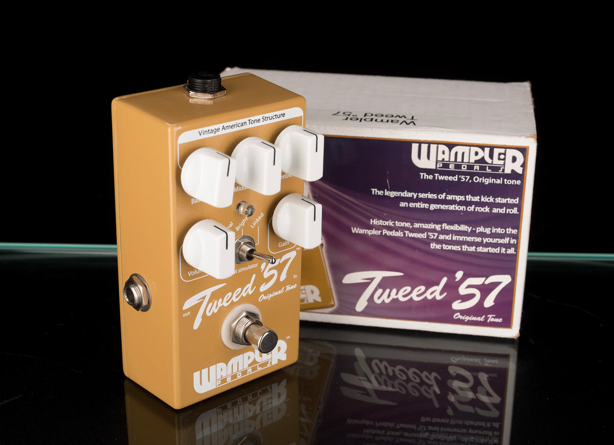 Used Wampler Tweed 57 Overdrive Pedal With Box — Truetone Music