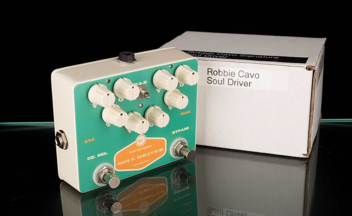 Used T. Jaurnig Robbie Calvo Signature - Soul Driver Overdrive Pedal W ...