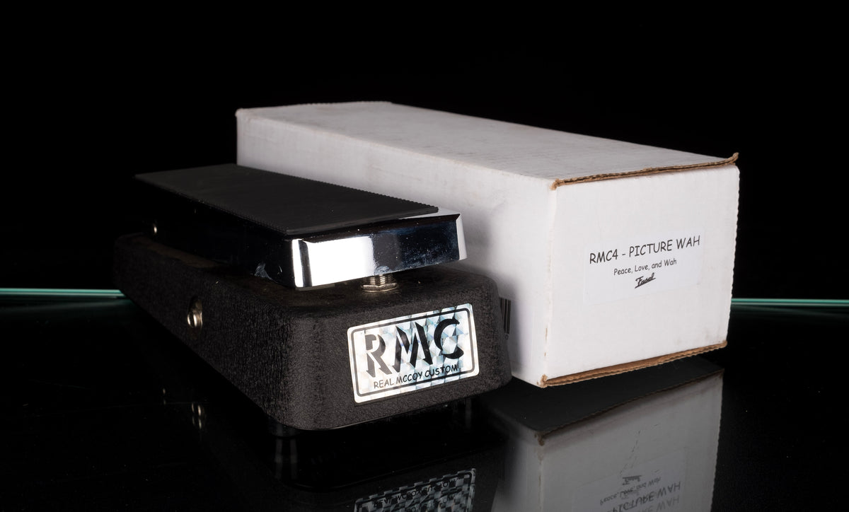 Used Real McCoy Custom RMC4 Picture Wah Pedal with Box — Truetone Music