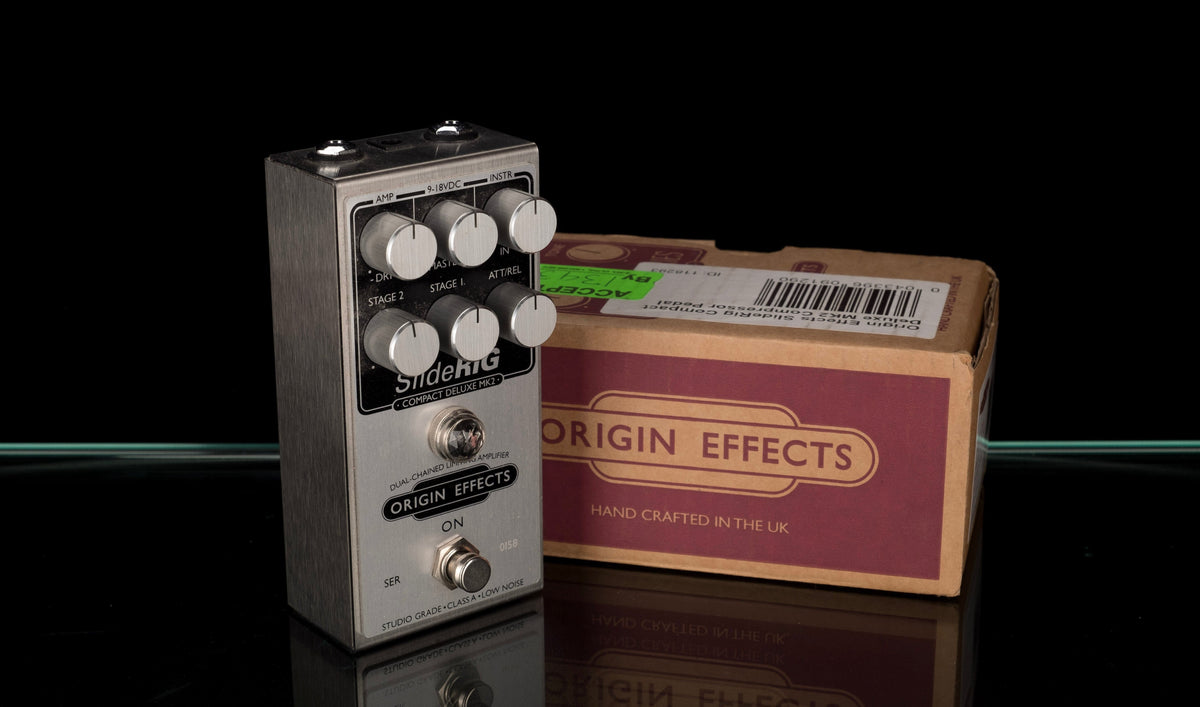 Used Origin Effects Slide Rig Deluxe MK2 Compressor With Box — Truetone ...