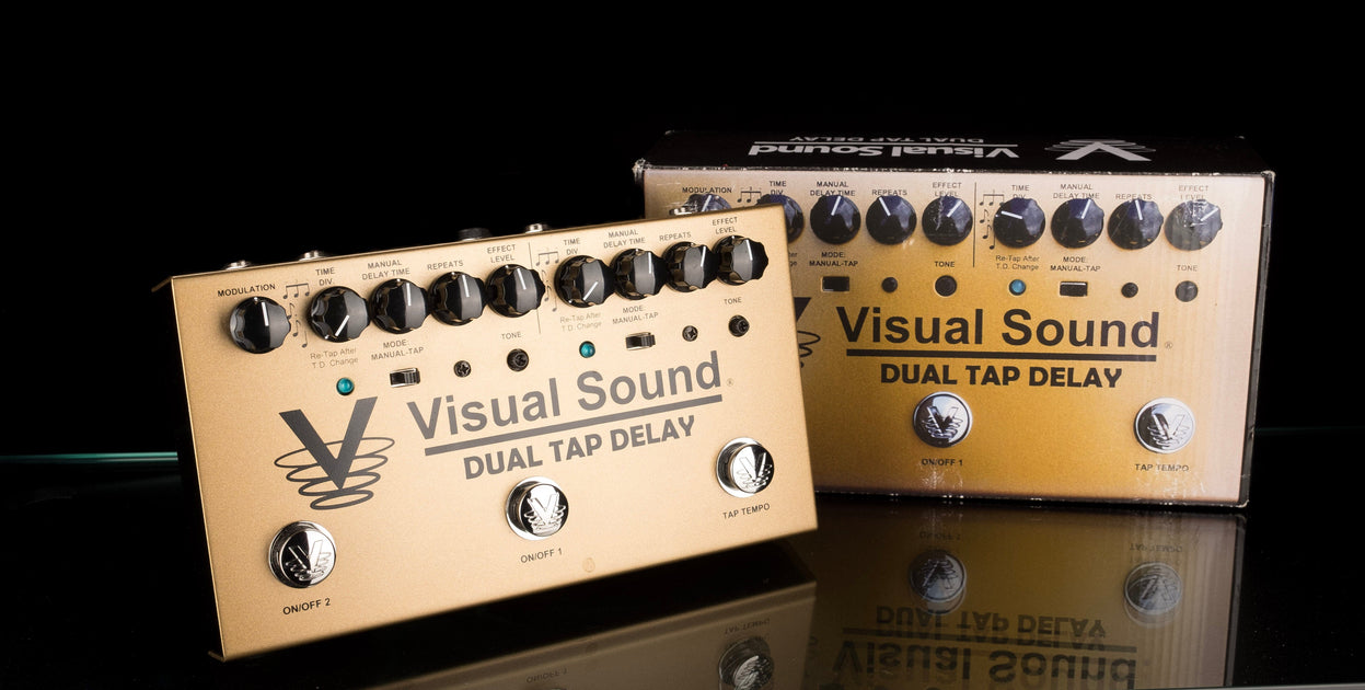 Used Visual Sound Dual Tap Delay Pedal With Box — Truetone Music