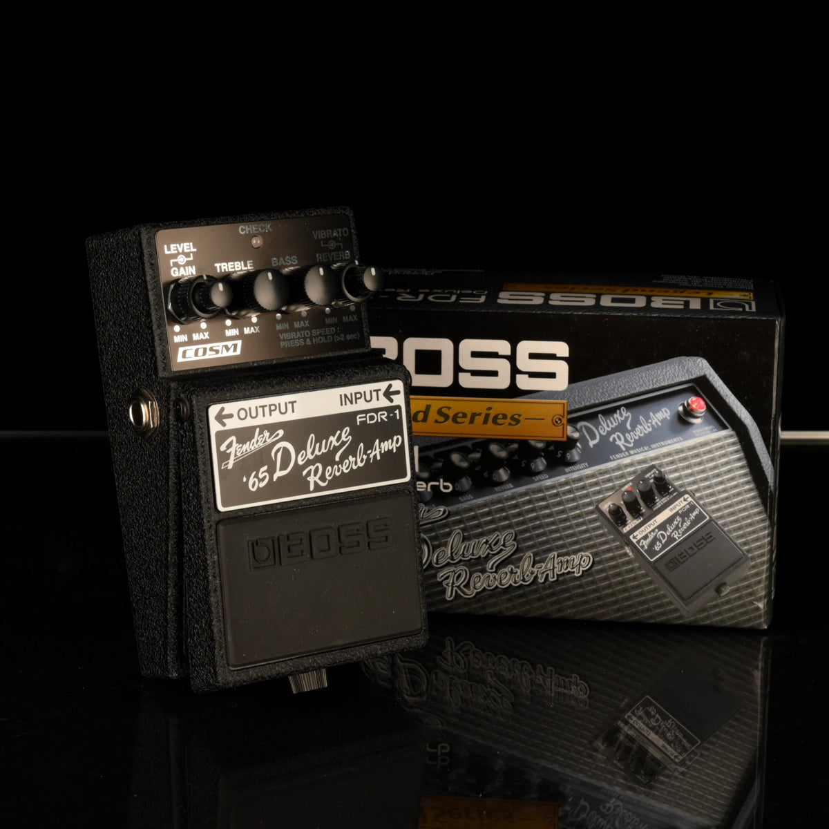 Used Boss Fender FDR-1 '65 Deluxe Reverb Pedal With Box — Truetone Music
