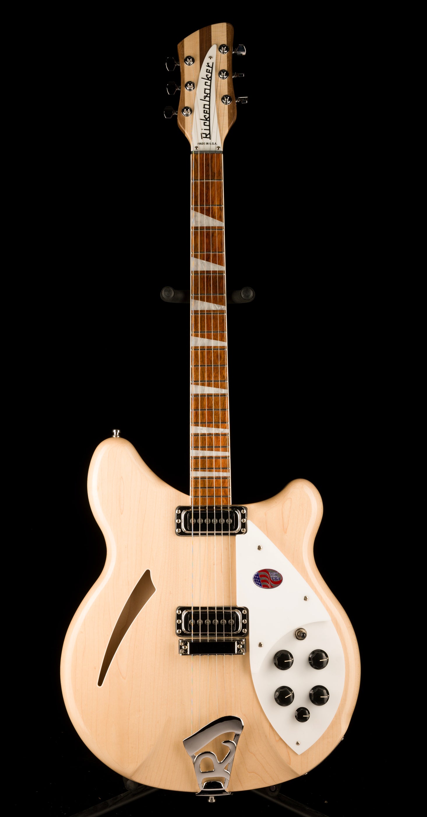 Rickenbacker 360 Mapleglo Semi Hollow Guitar With Case — Truetone Music