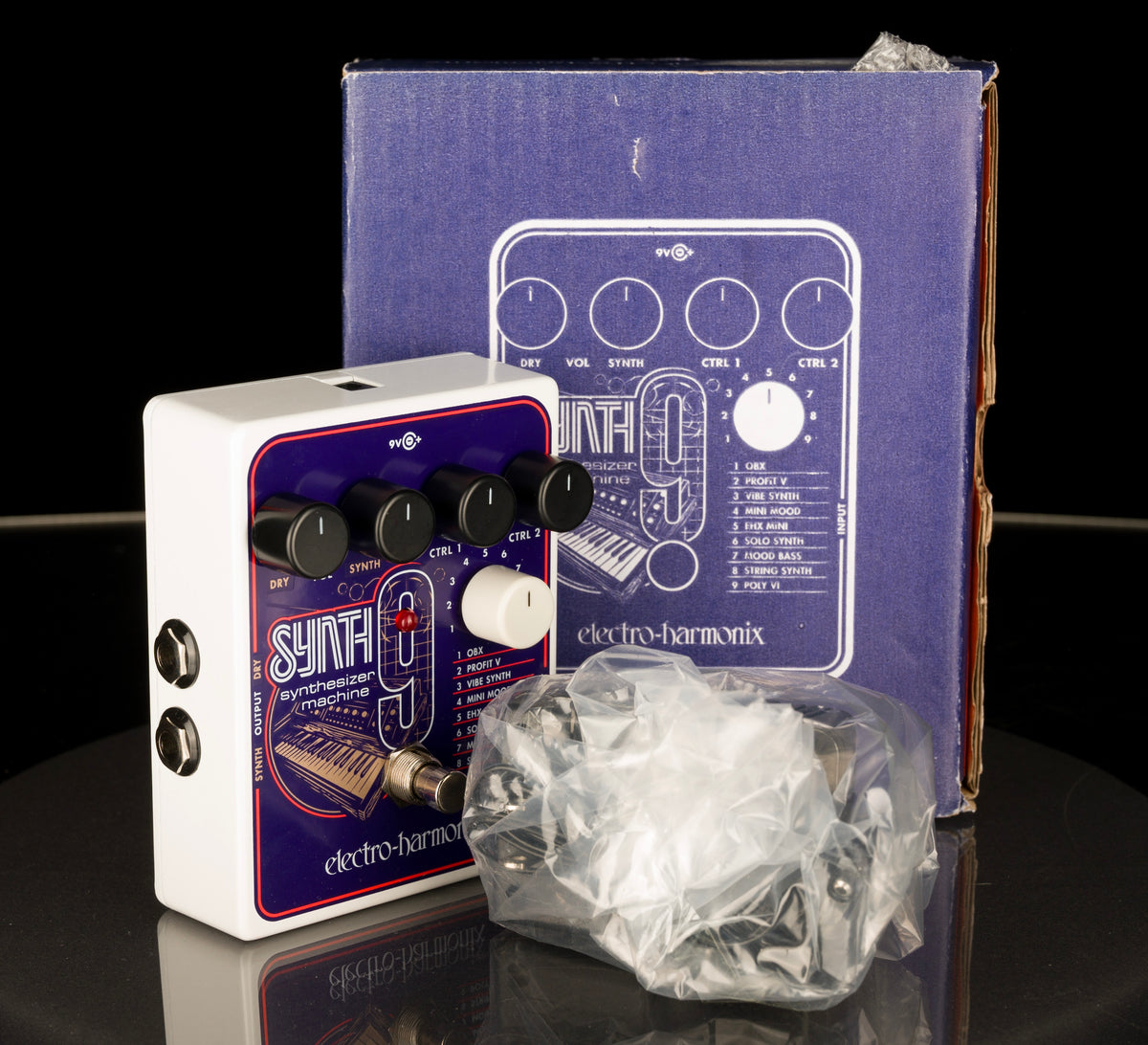 Used Electro-Harmonix Synth9 Synth Pedal With Box — Truetone Music