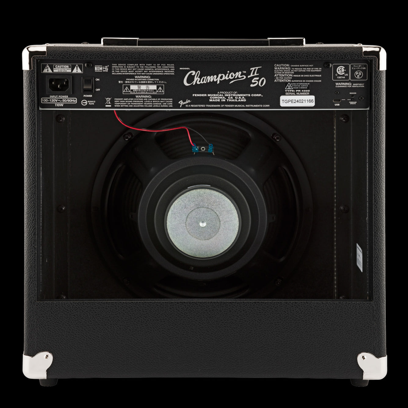 Fender Champion II 50 Guitar Amp Combo — Truetone Music