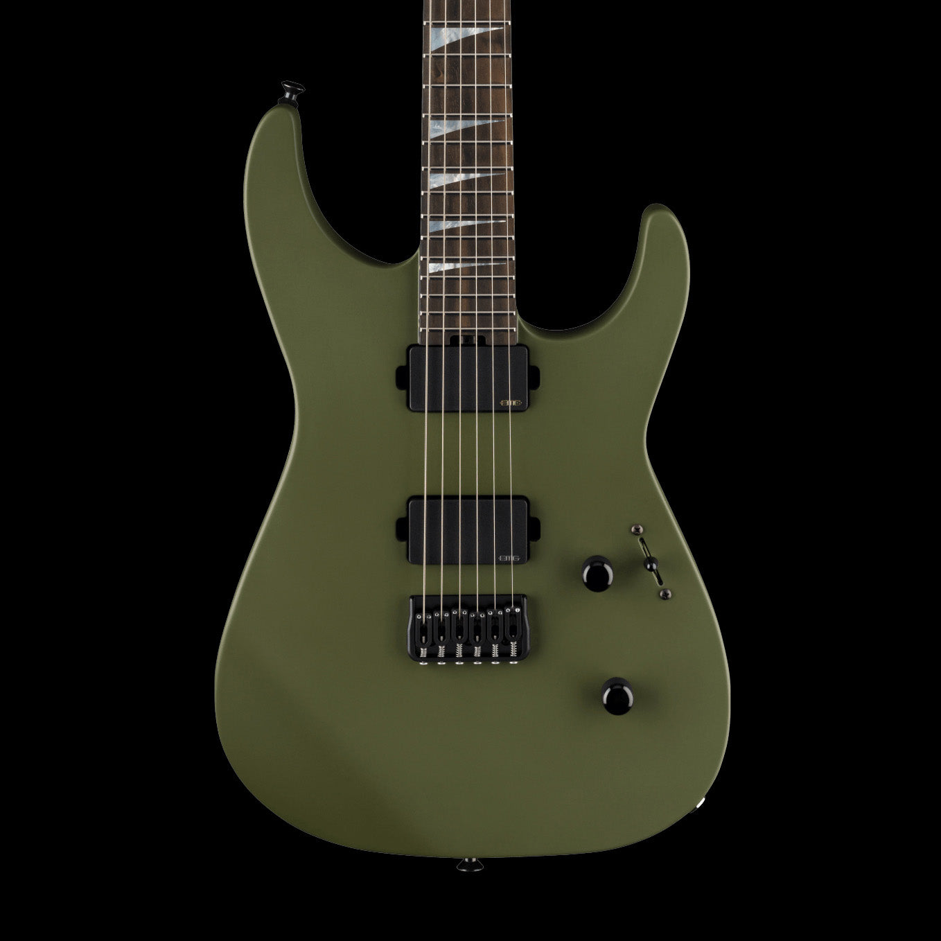 Jackson American Series Soloist SL2 HT Matte Army Drab With Case ...