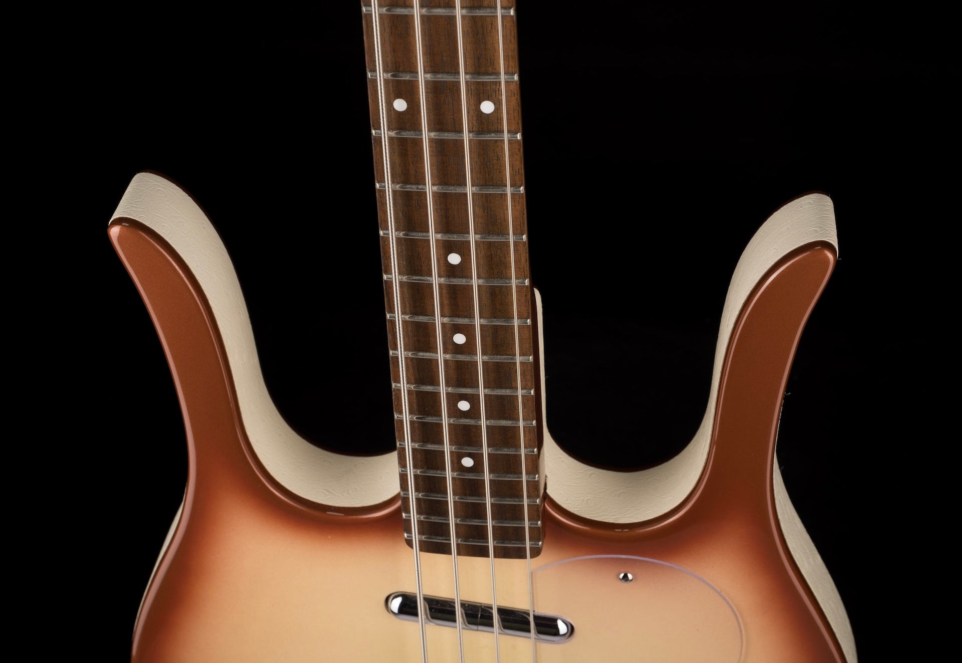 Used Danelectro Longhorn Short-Scale Electric Bass Copper Burst ...