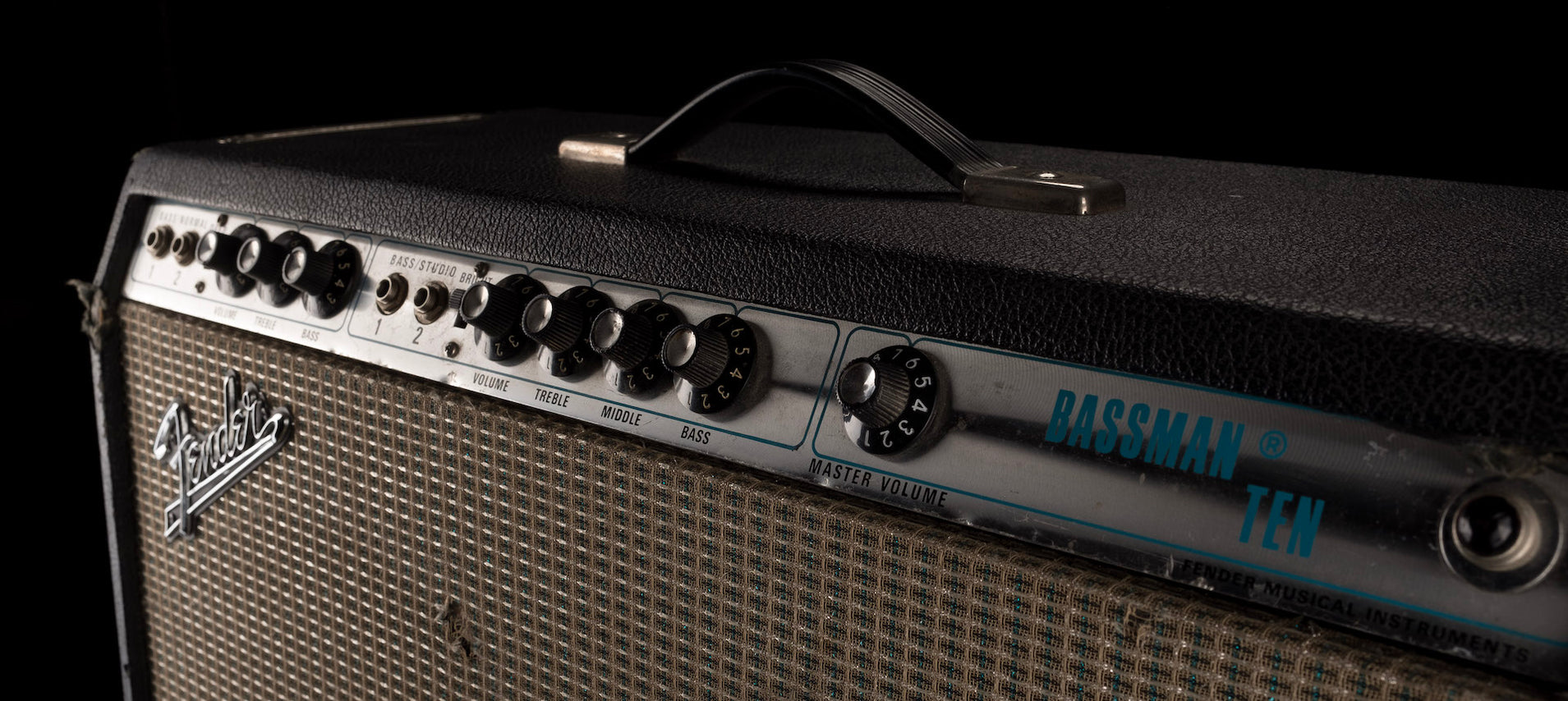 Vintage 1971 Fender Bassman 10 Guitar Amp Combo — Truetone Music