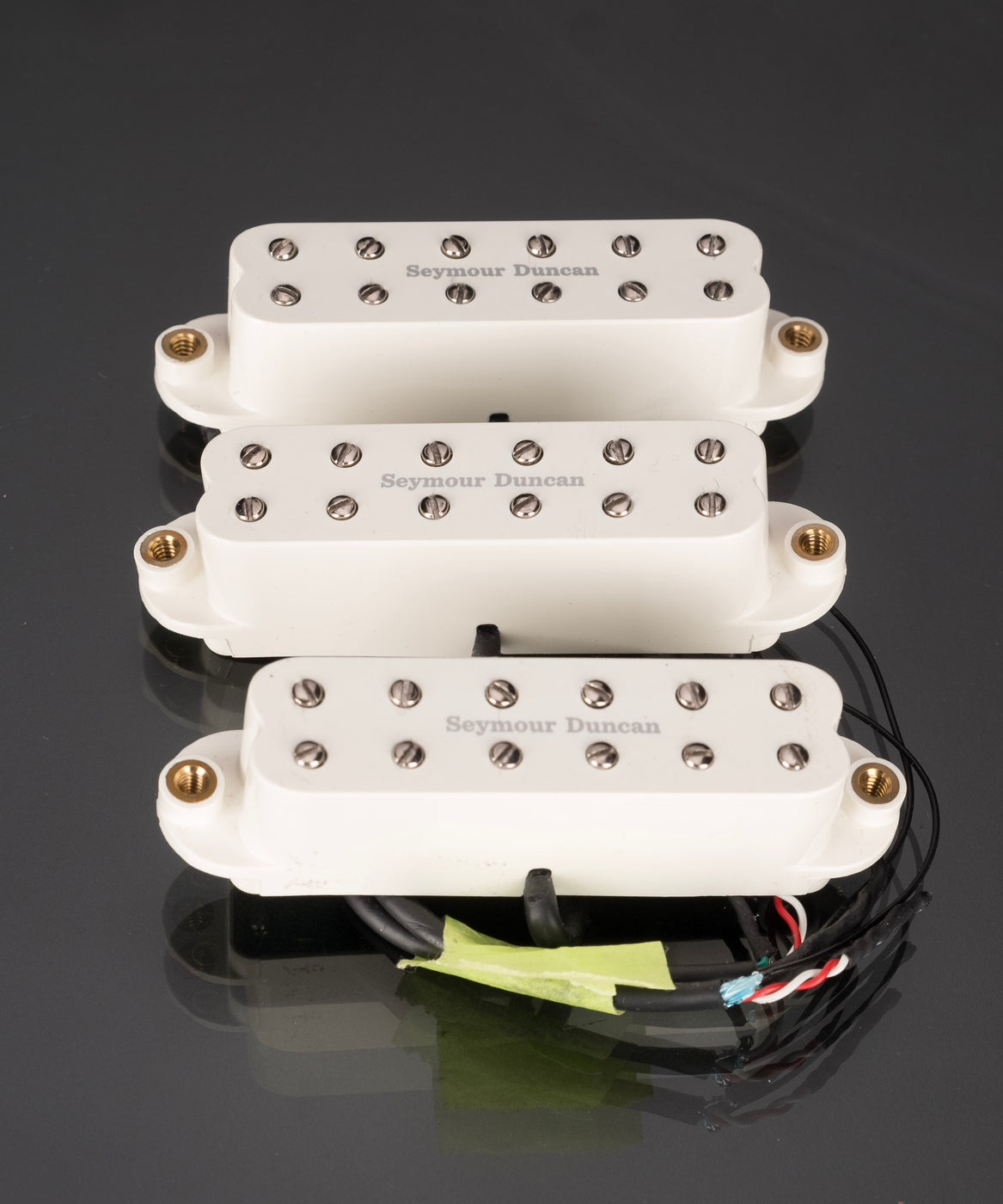 Used Seymour Duncan Billy Gibbons' Red Devil Stratocaster Pickup Set ...