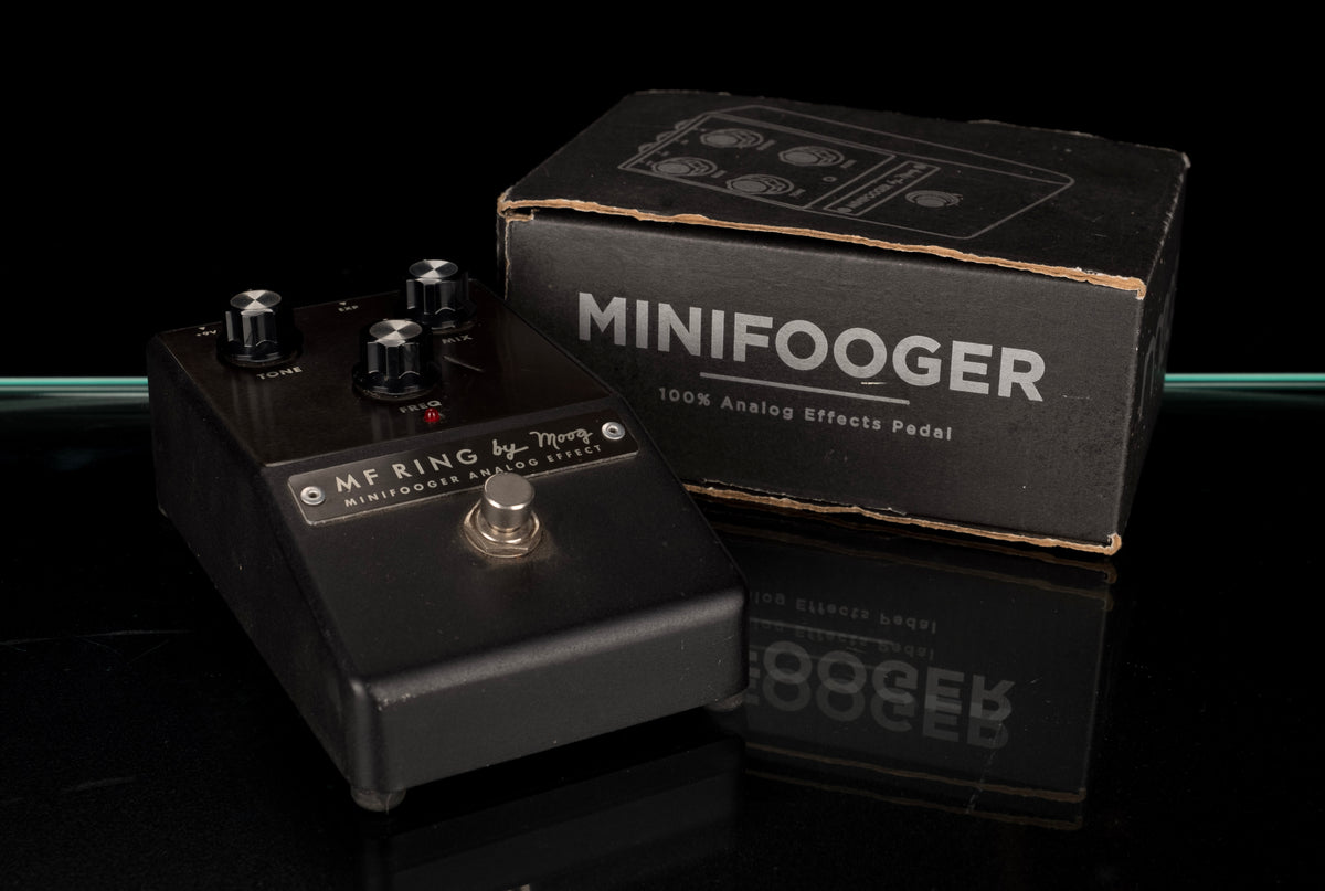 Used Moog Minifooger MF Ring Mod Analog Effect Pedal with Box ...