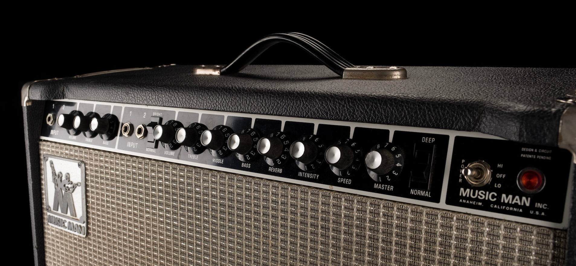 Vintage 1974 Music Man 210-Sixty Five Guitar Amp Combo With Original F ...