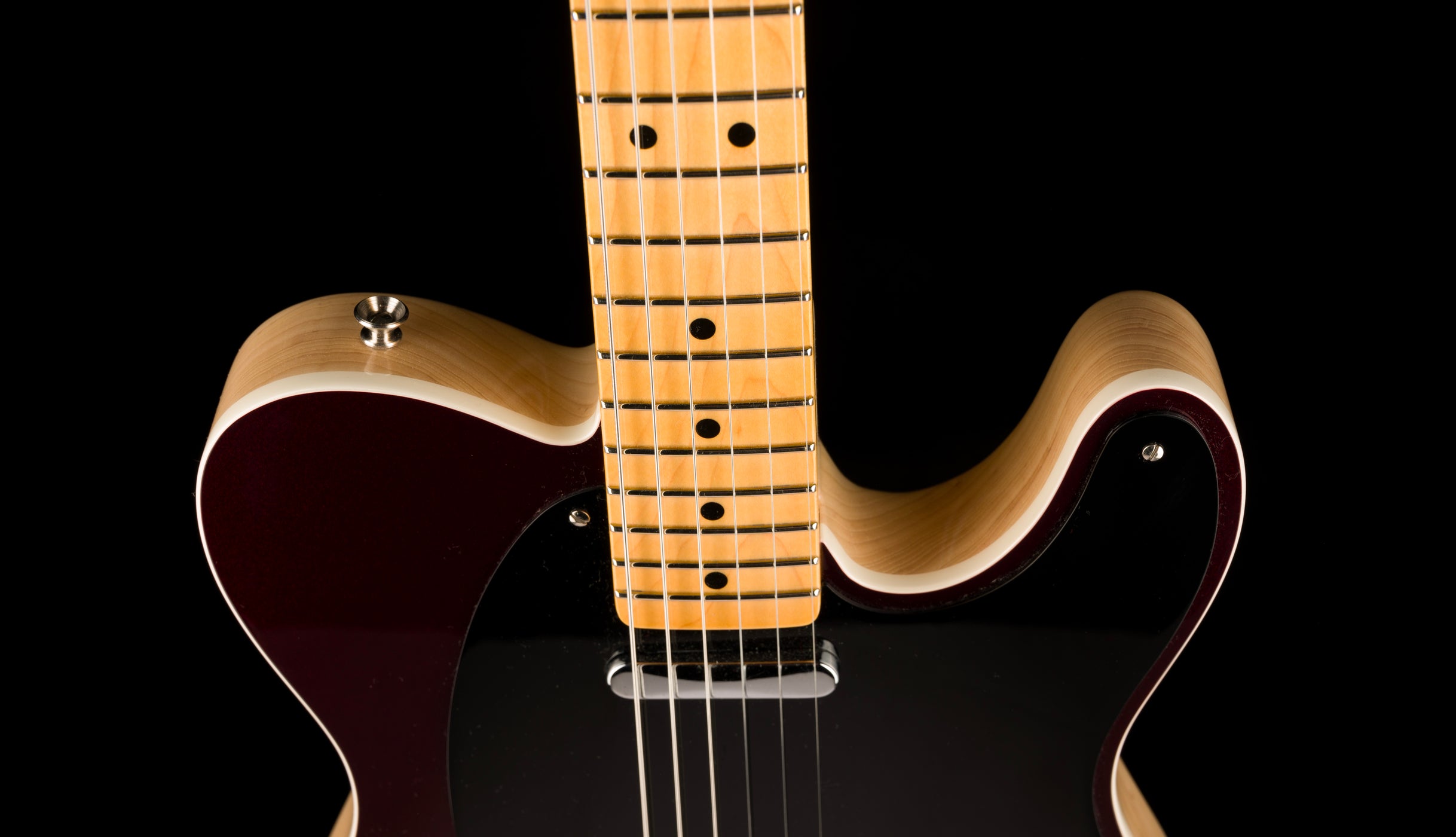 Fender Custom Shop Truetone Two Tone Telecaster NOS Oxblood With Case ...
