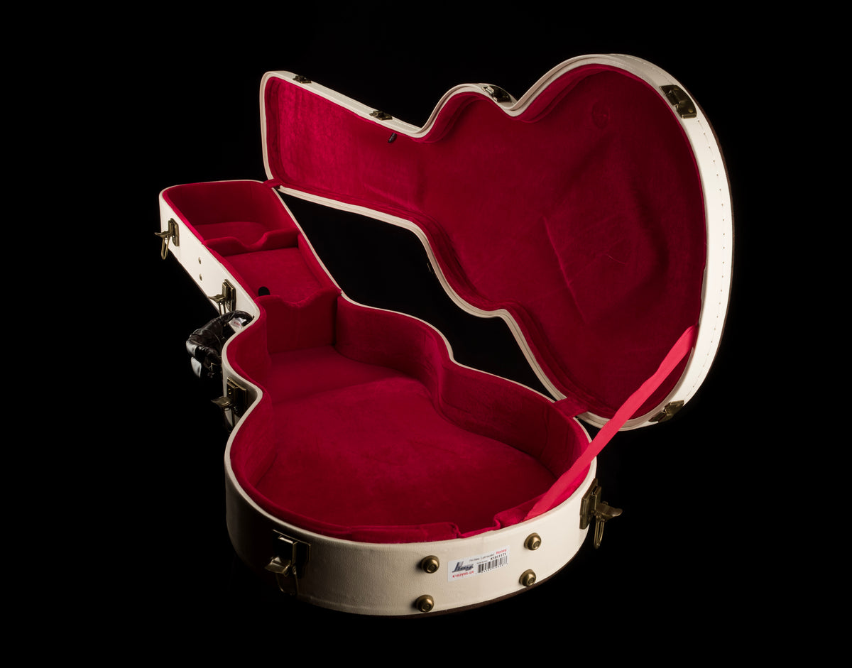 Used Kay KVBC-CA Bass Case White - Fits Kay Jazz Special and K162 Pro — Truetone Music