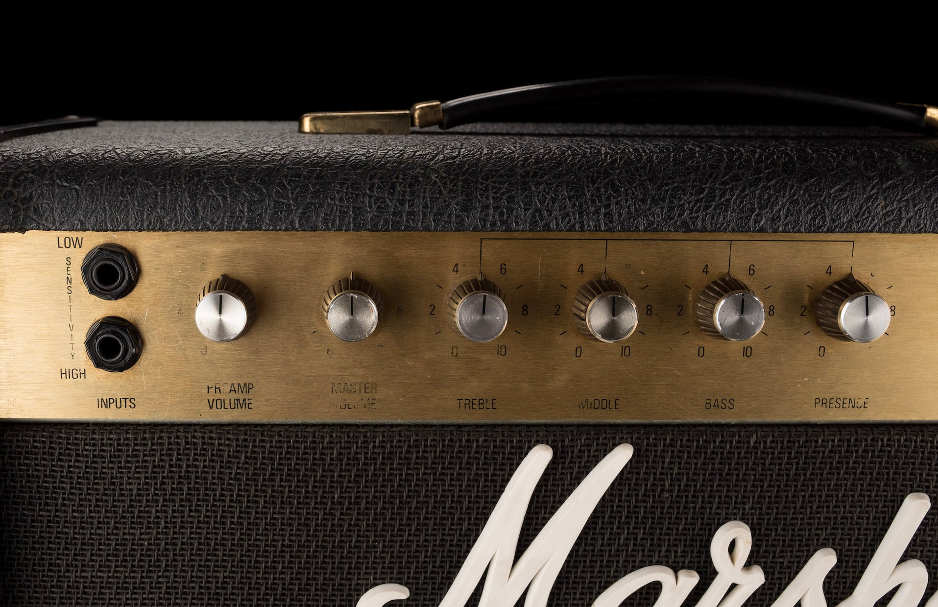 Vintage 1981 Marshall JCM 800(Model 4010) 1x12" 50-Watt Guitar Amp Com ...
