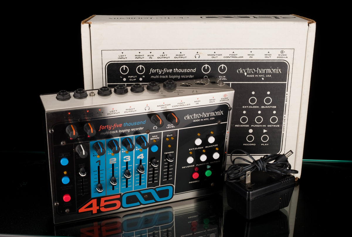 Used Electro-Harmonix 45000 Multi-Track Looping Pedal with Box ...