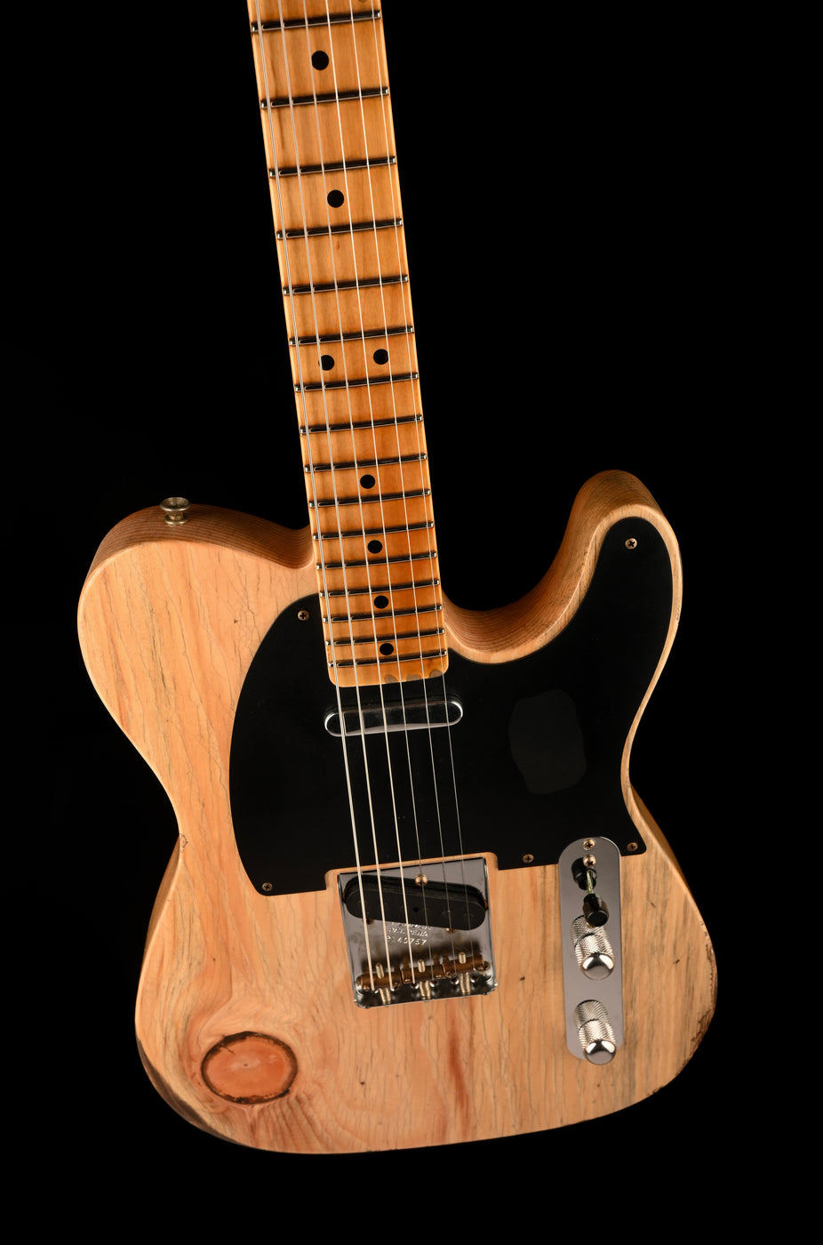 Fender Custom Shop Exotic 1952 Telecaster Sugarpine Relic Natural With ...