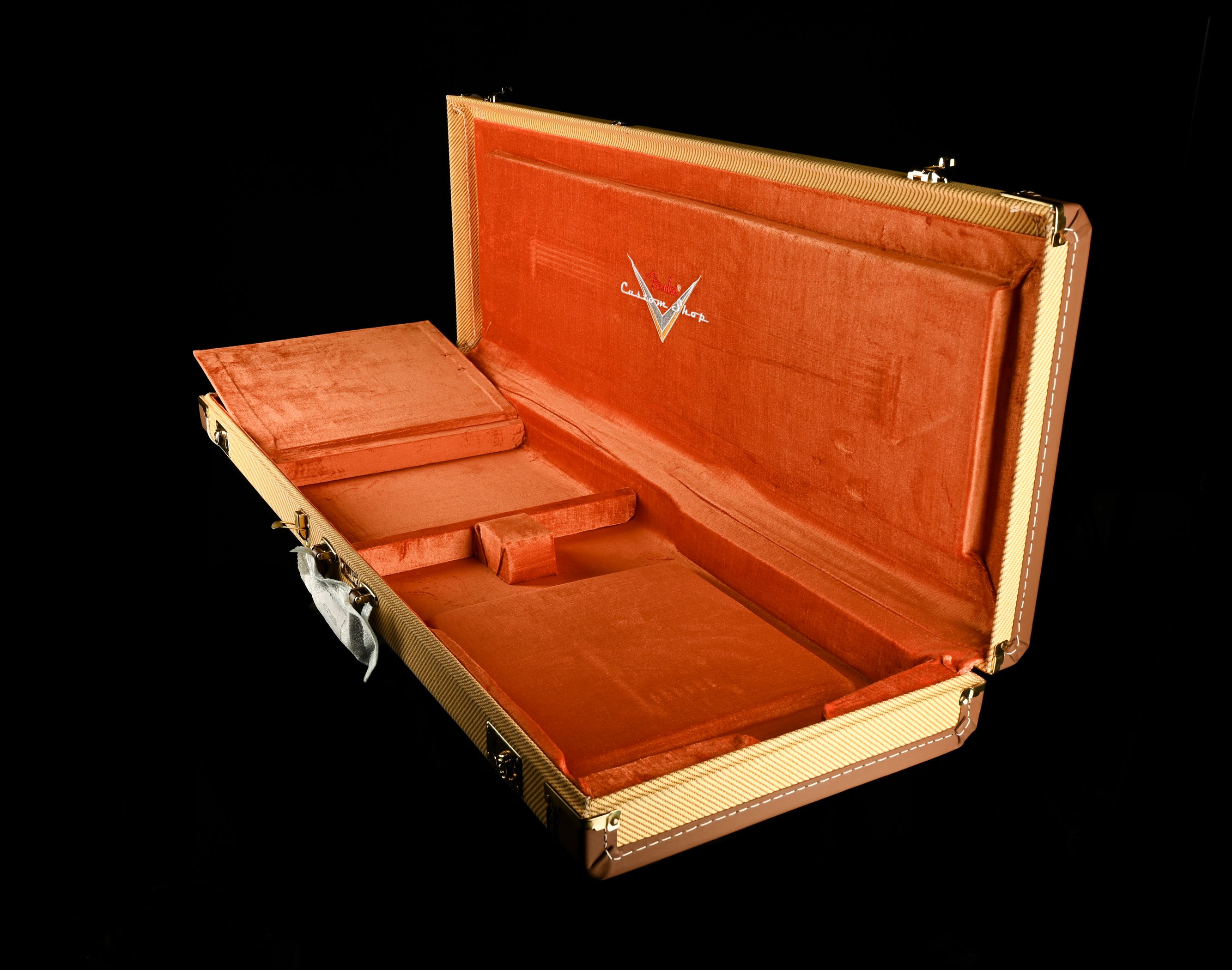 Used Fender Custom Shop G&G Deluxe Tweed Stratocaster Telecaster Case ...